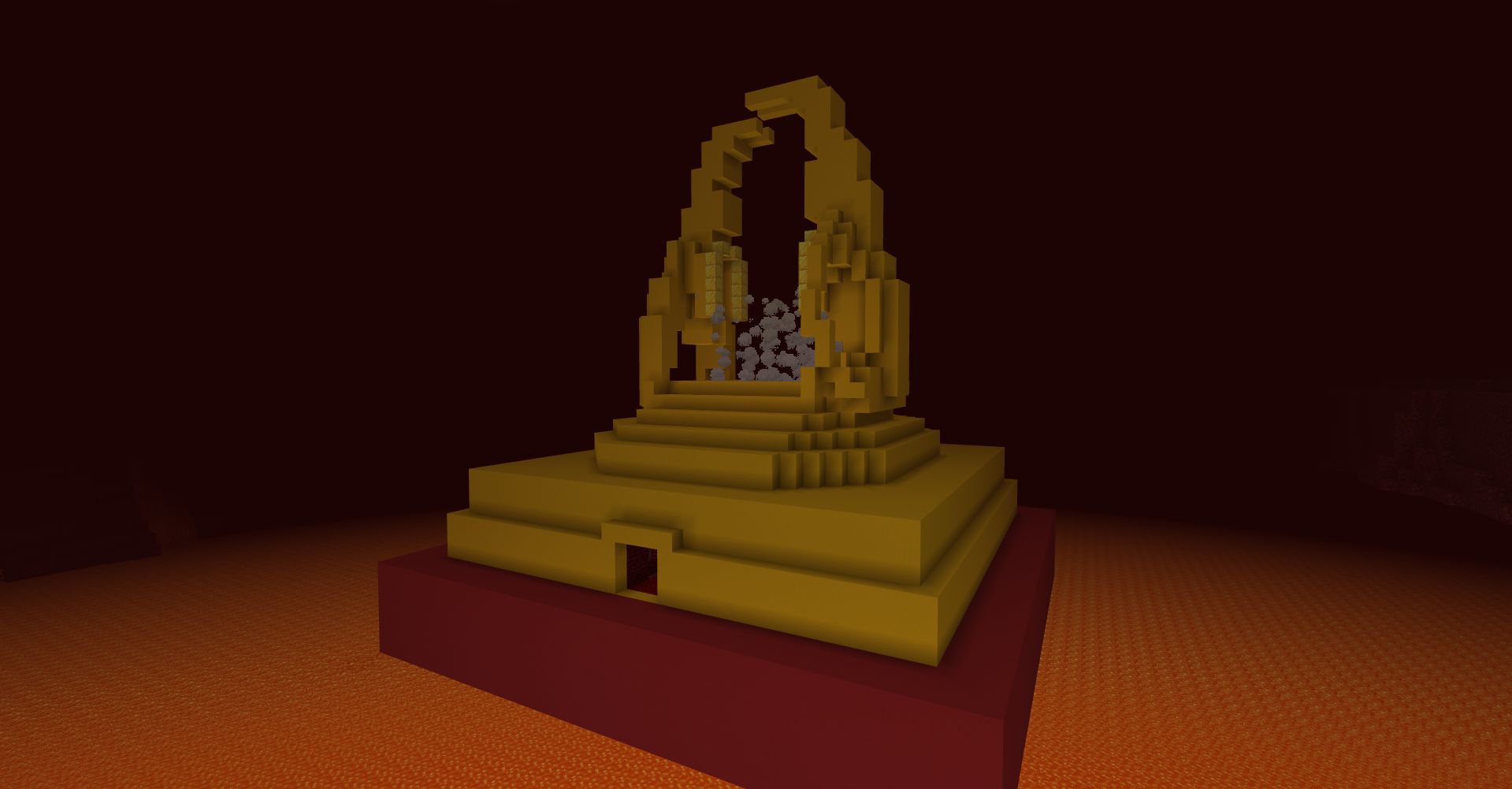 Built the ITRN statue in Minecraft | Scrolller