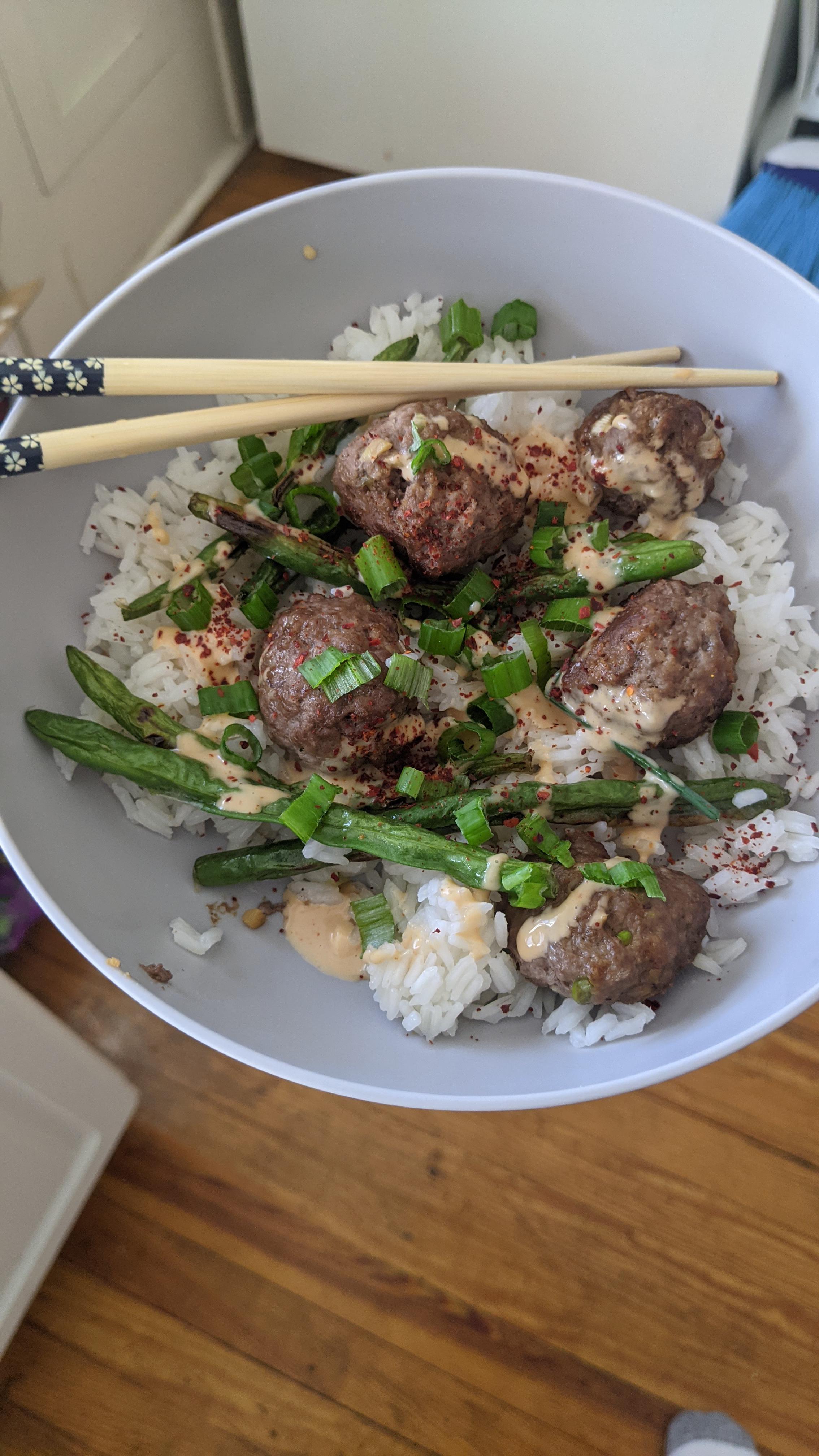 Bulgolgi meatballs | Scrolller