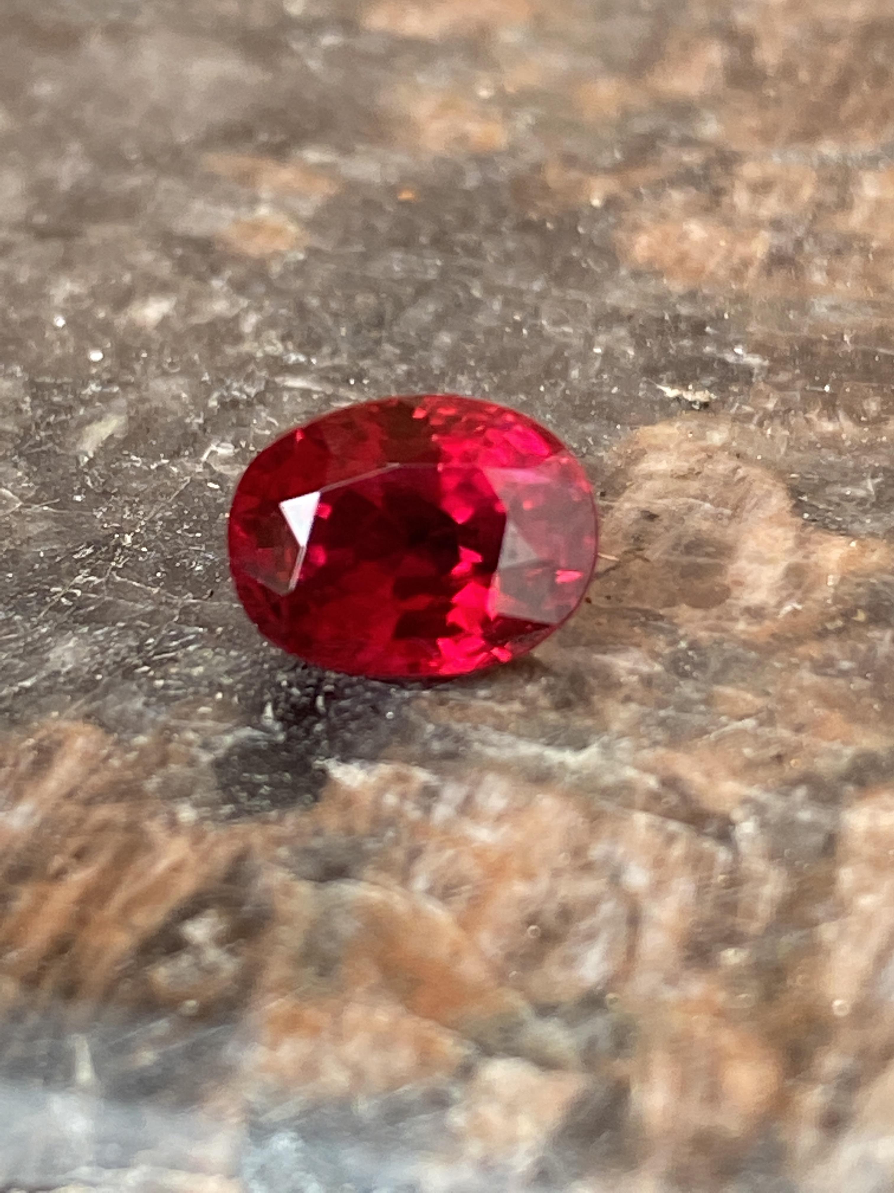 Burmese pigeon’s blood ruby. | Scrolller