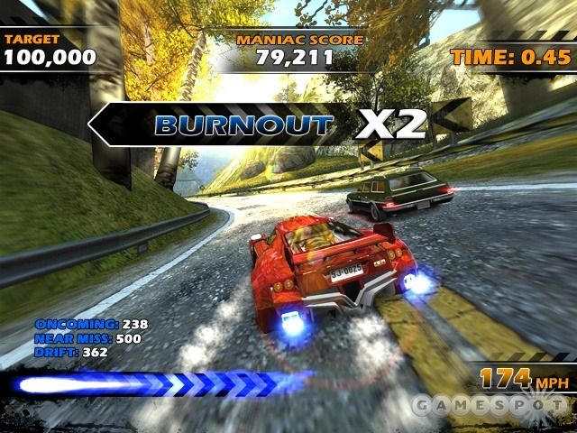 Burnout Dominator Beta HUD | Scrolller