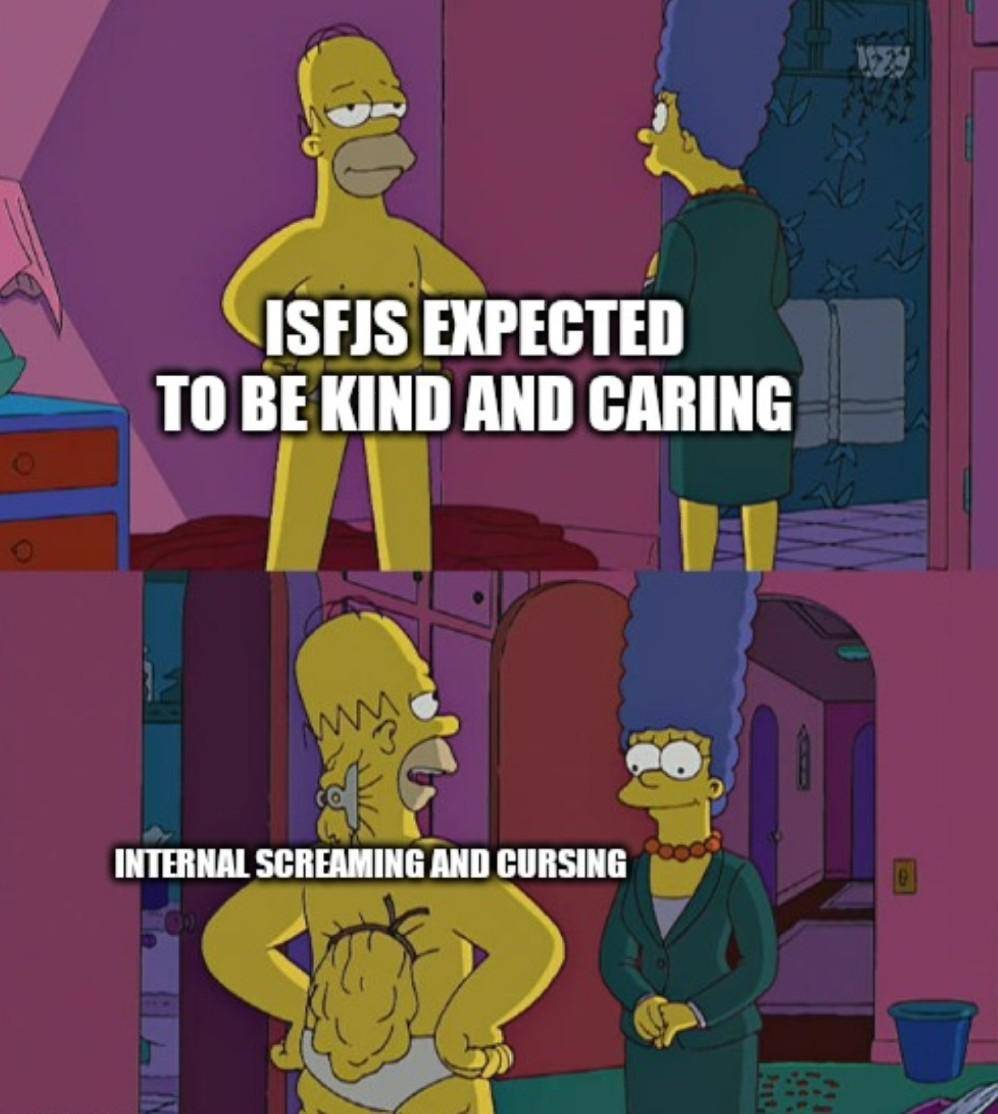 Burnt out ISFJs | Scrolller