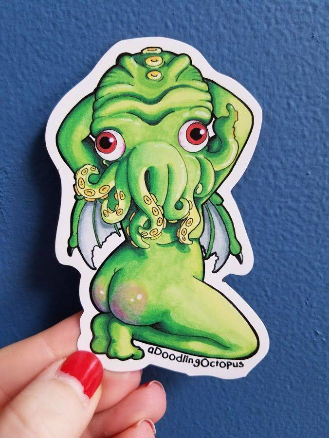 Butthulhu - Credit to aDoodlingOctopus | Scrolller