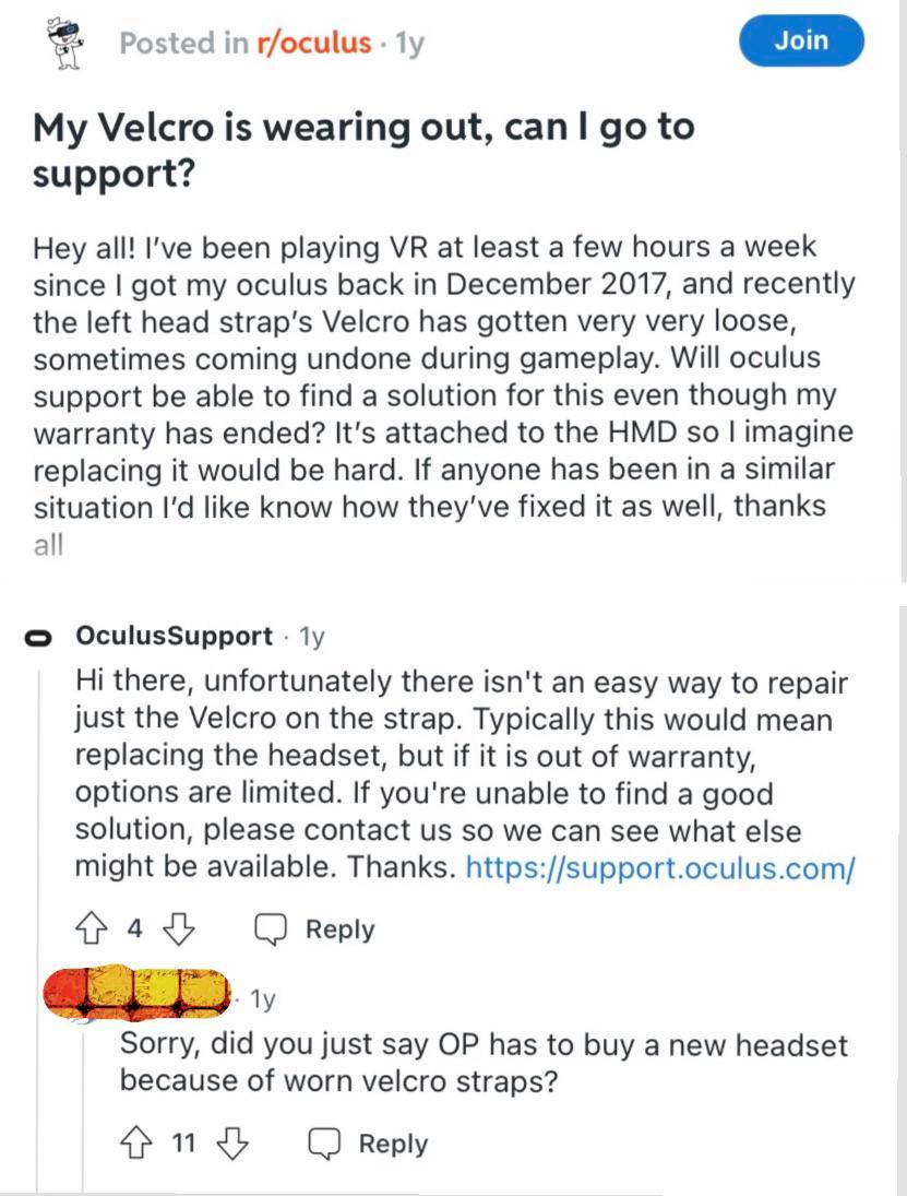 Buying a new headset cus my Velcro is bad | Scrolller