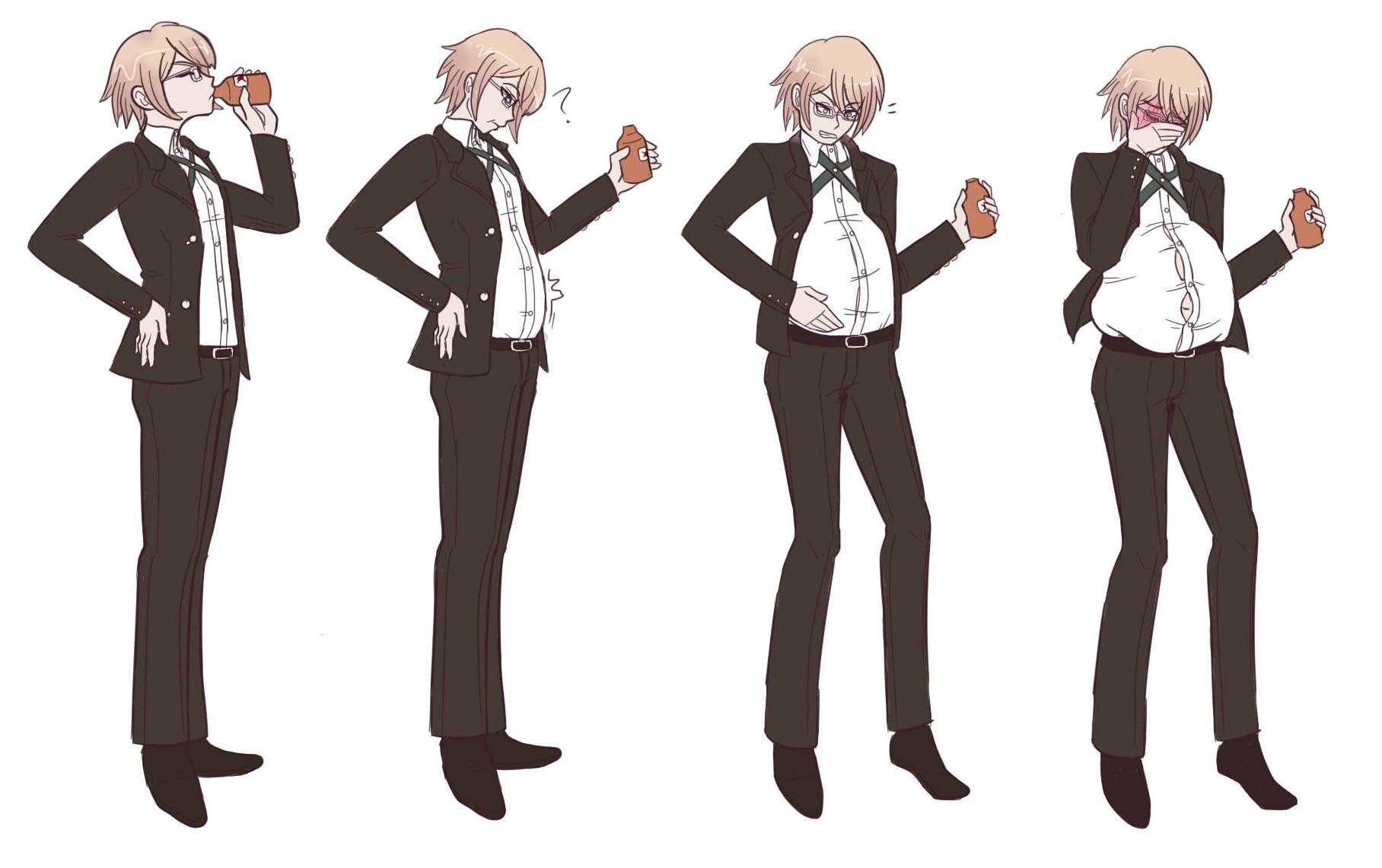 Byakuya drank the wrong protein shake (Danganronpa) | Scrolller