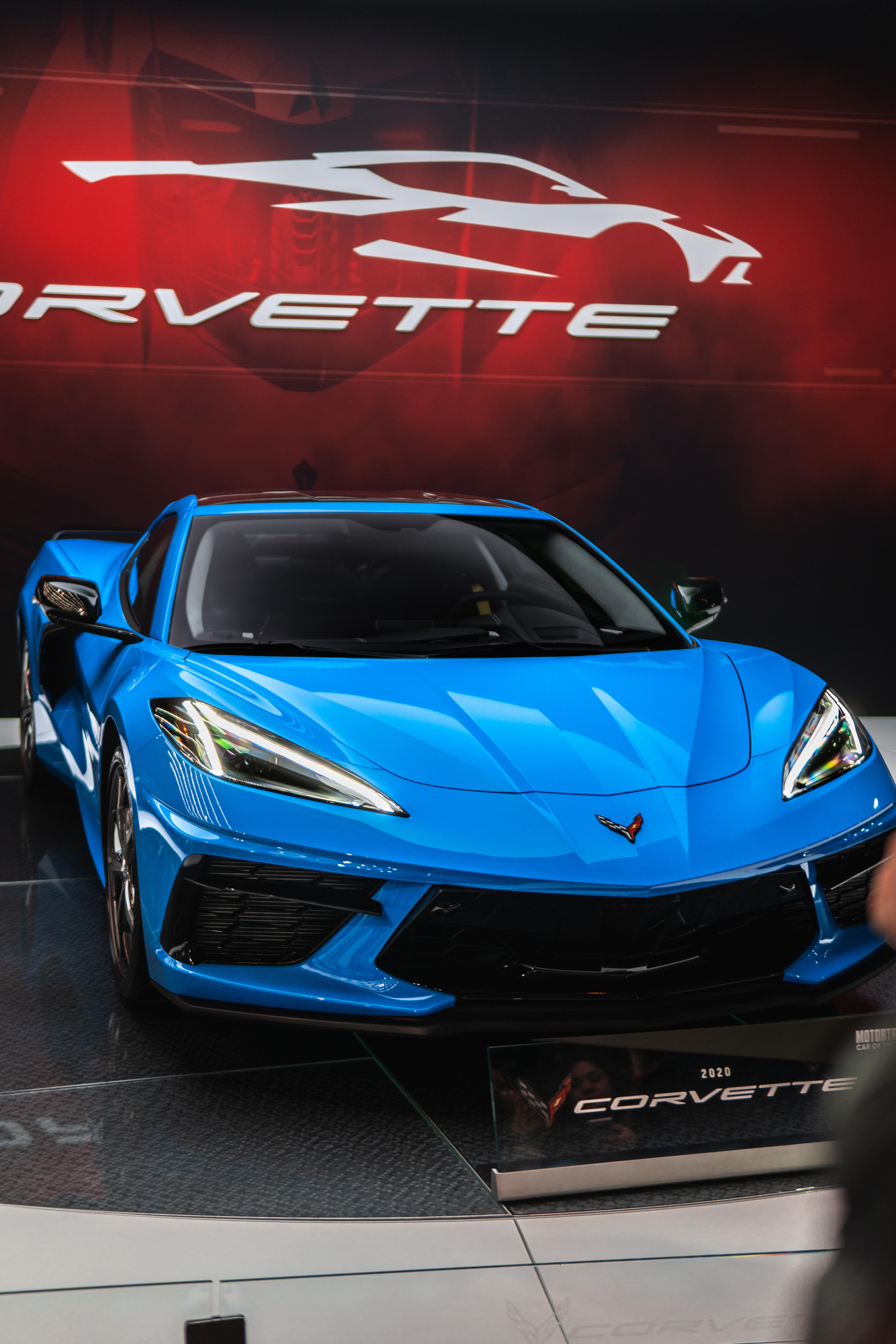 C8 Corvette @ Chicago Auto Show | Scrolller