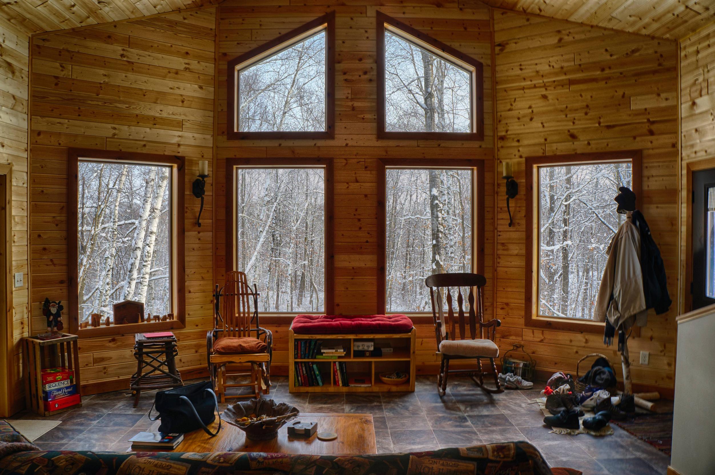 Cabin in the woods. | Scrolller