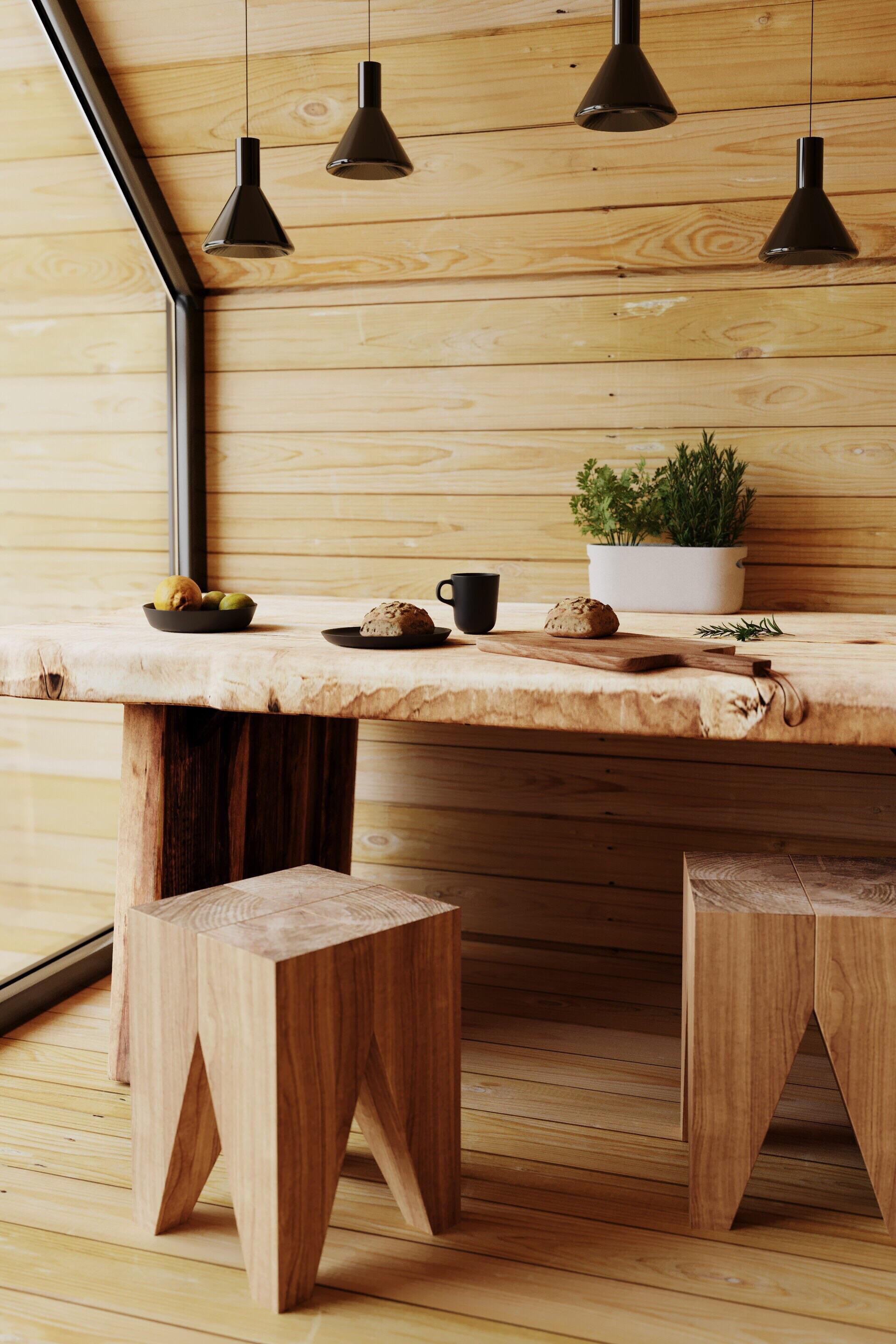 Cabin - interior. | Scrolller