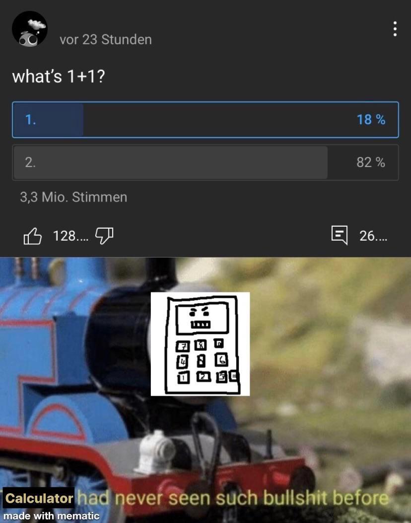 Calculator bad | Scrolller
