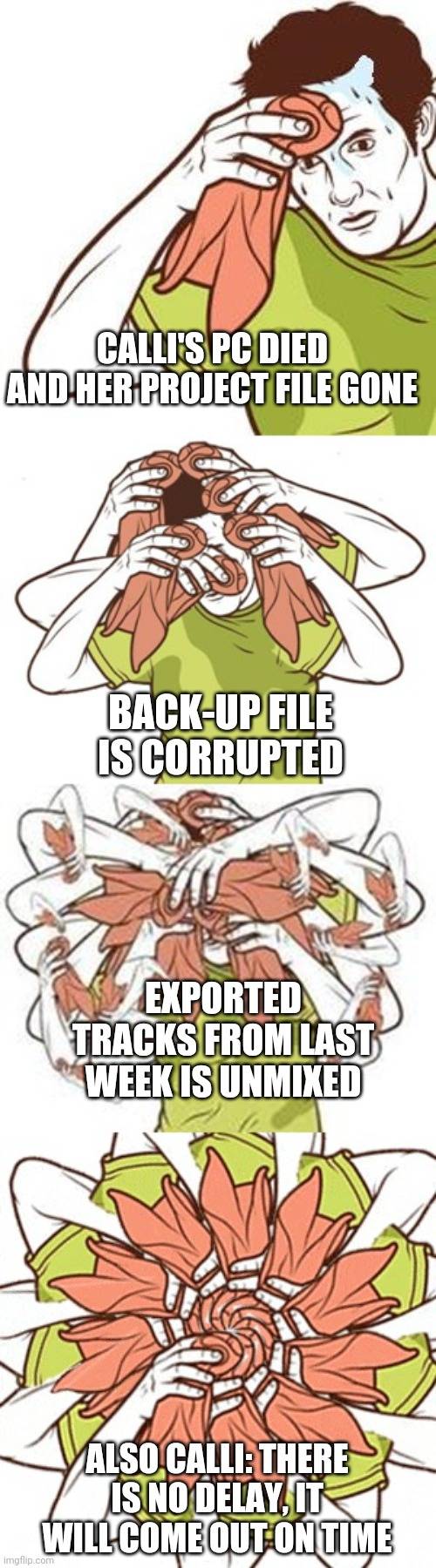 Calli sama... take your time | Scrolller