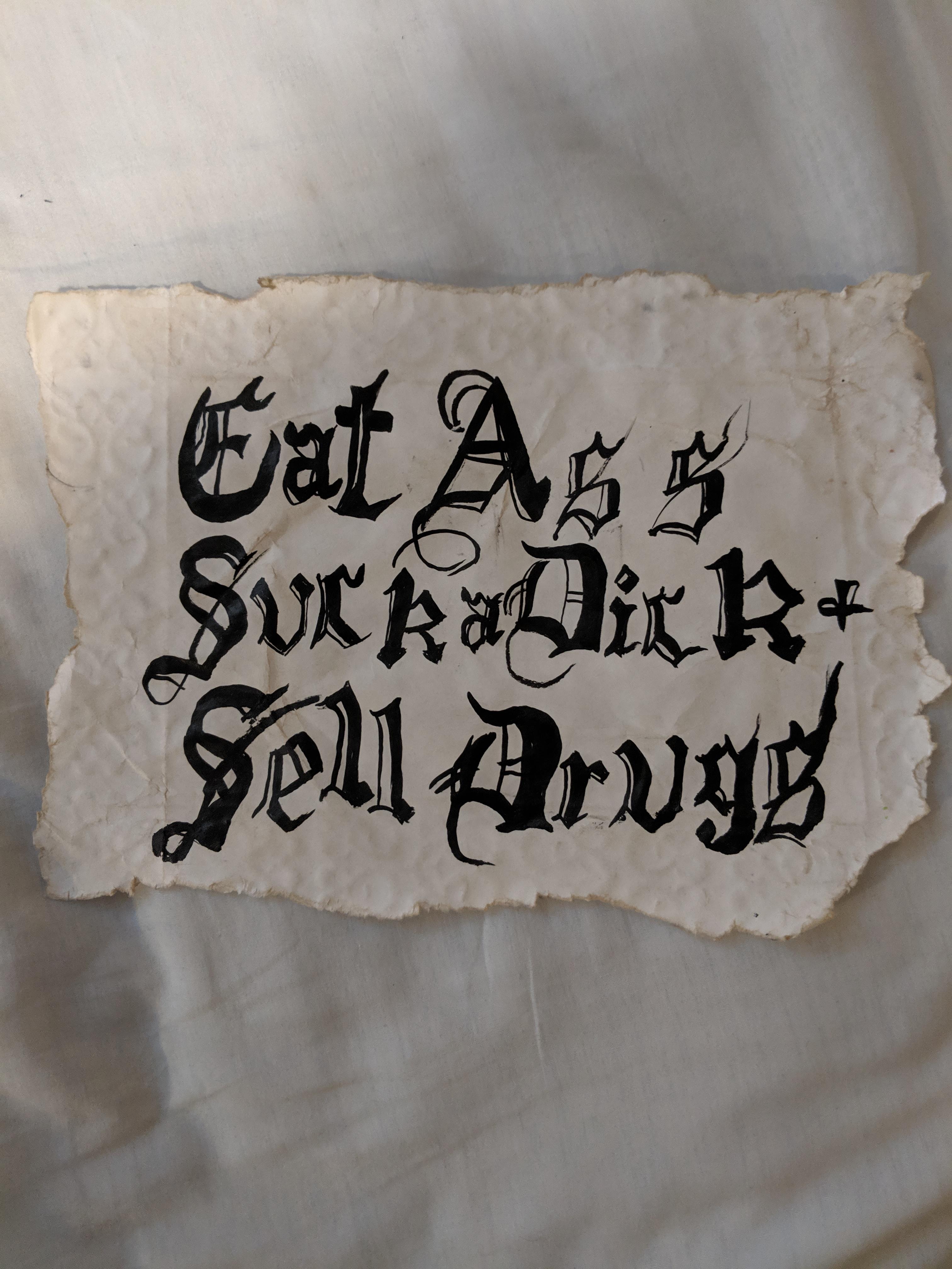 Calligraphy class done right | Scrolller