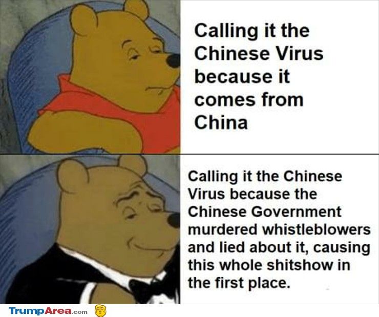 Calling it the Chinese Virus... | Scrolller