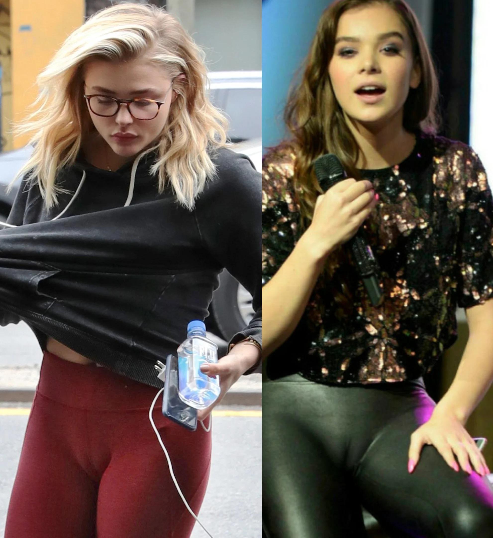 Cameltoe Battle Chloe Grace Moretz Vs Hailee Steinfeld Scrolller