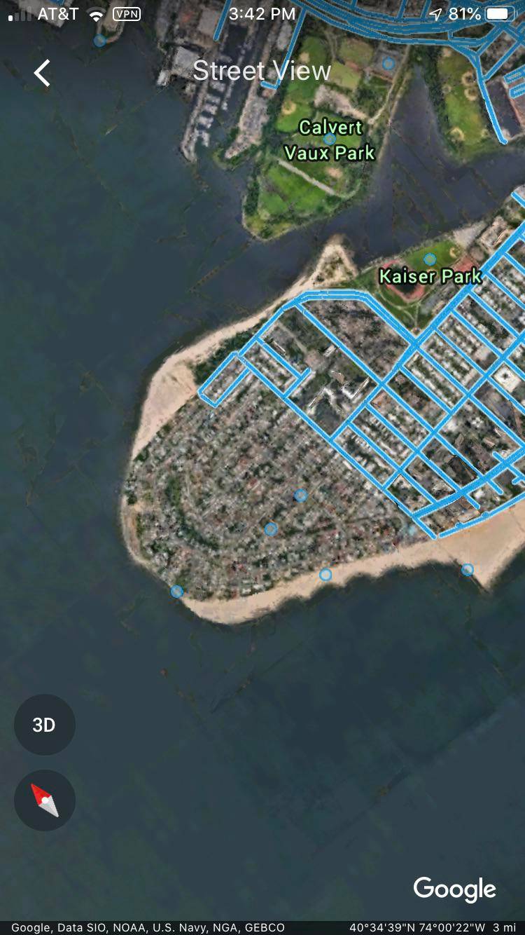 Can anyone tell me why this neighborhood on Coney Island, NY does not ...