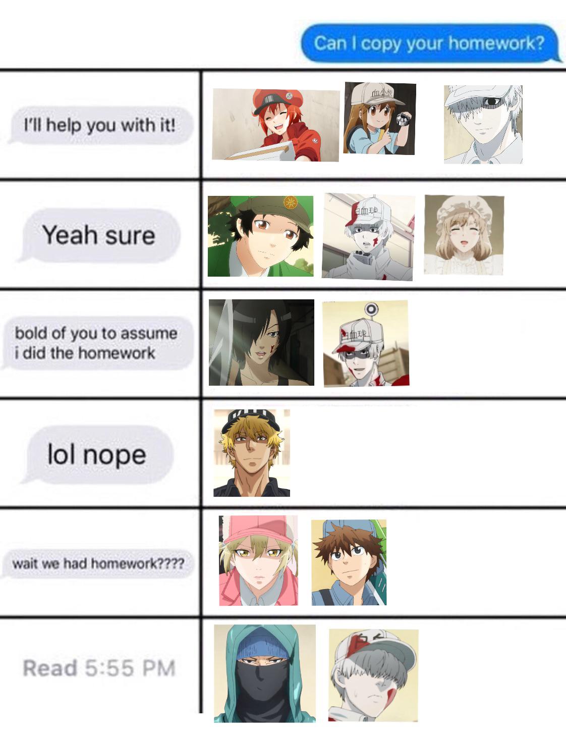 Can I copy your homework? Chart | Scrolller