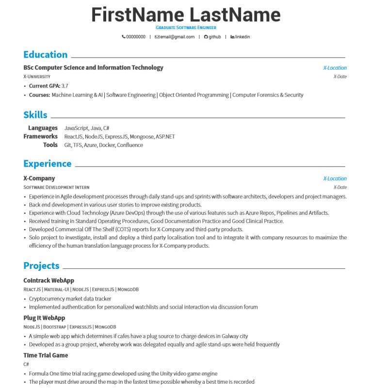 Can someone critique my CV/Resume? | Scrolller
