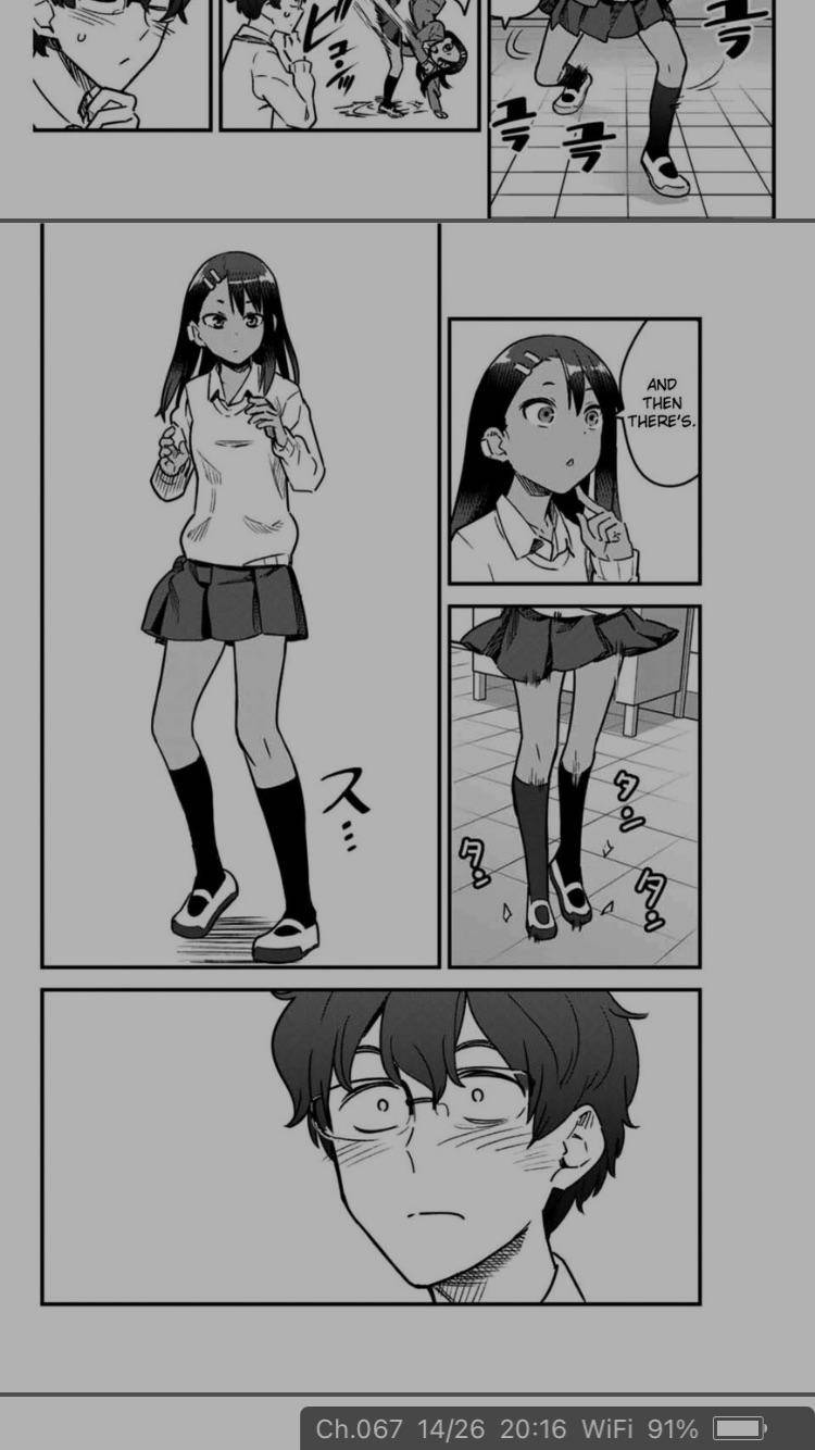 Can someone explain why nagatoro gets embarrased when she does this pose? I don't get it ...