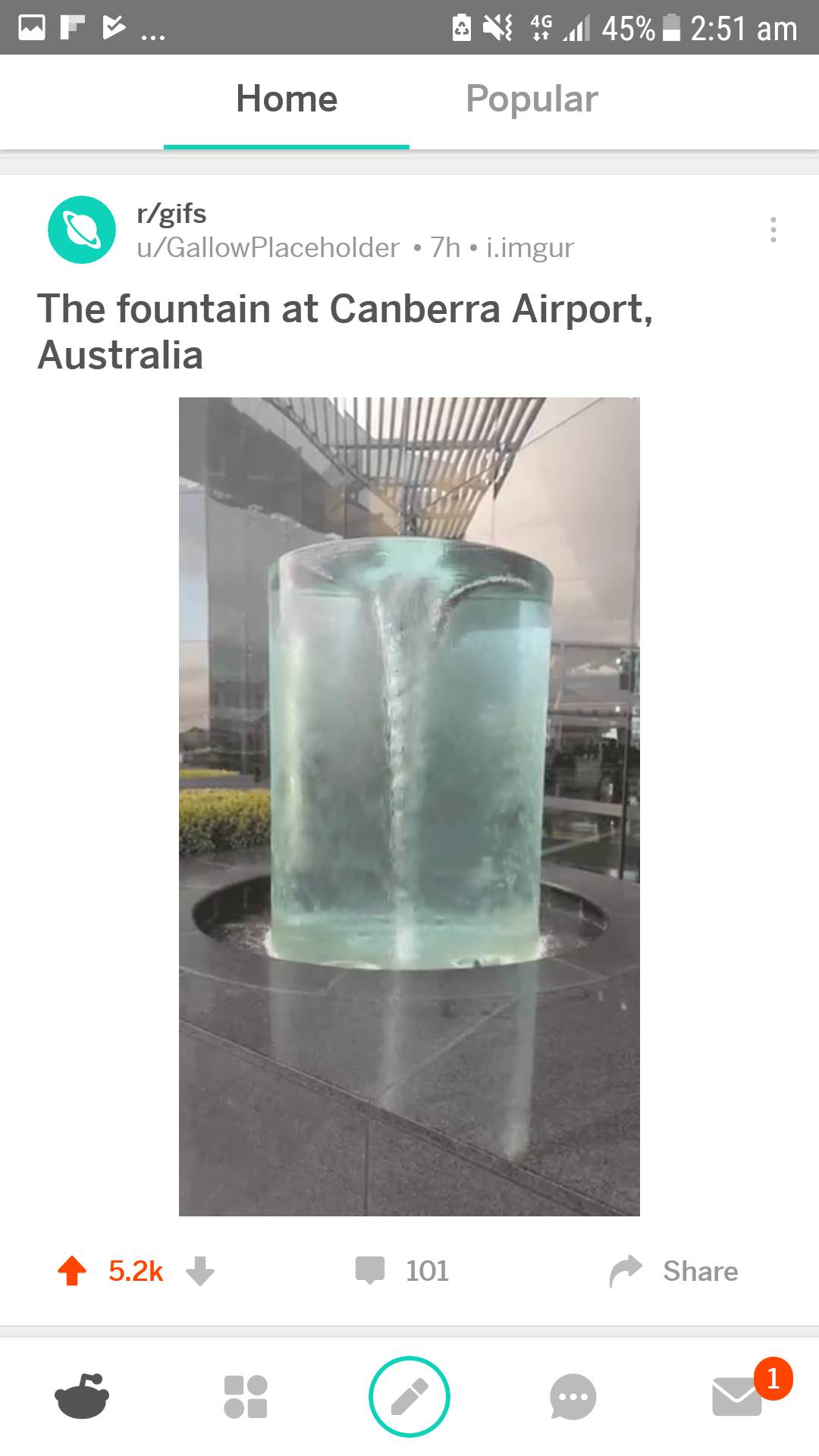 Canberra's on the front page! We're moving up in the world | Scrolller