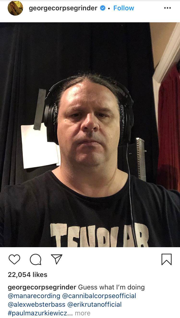 Cannibal Corpse recording new album | Scrolller