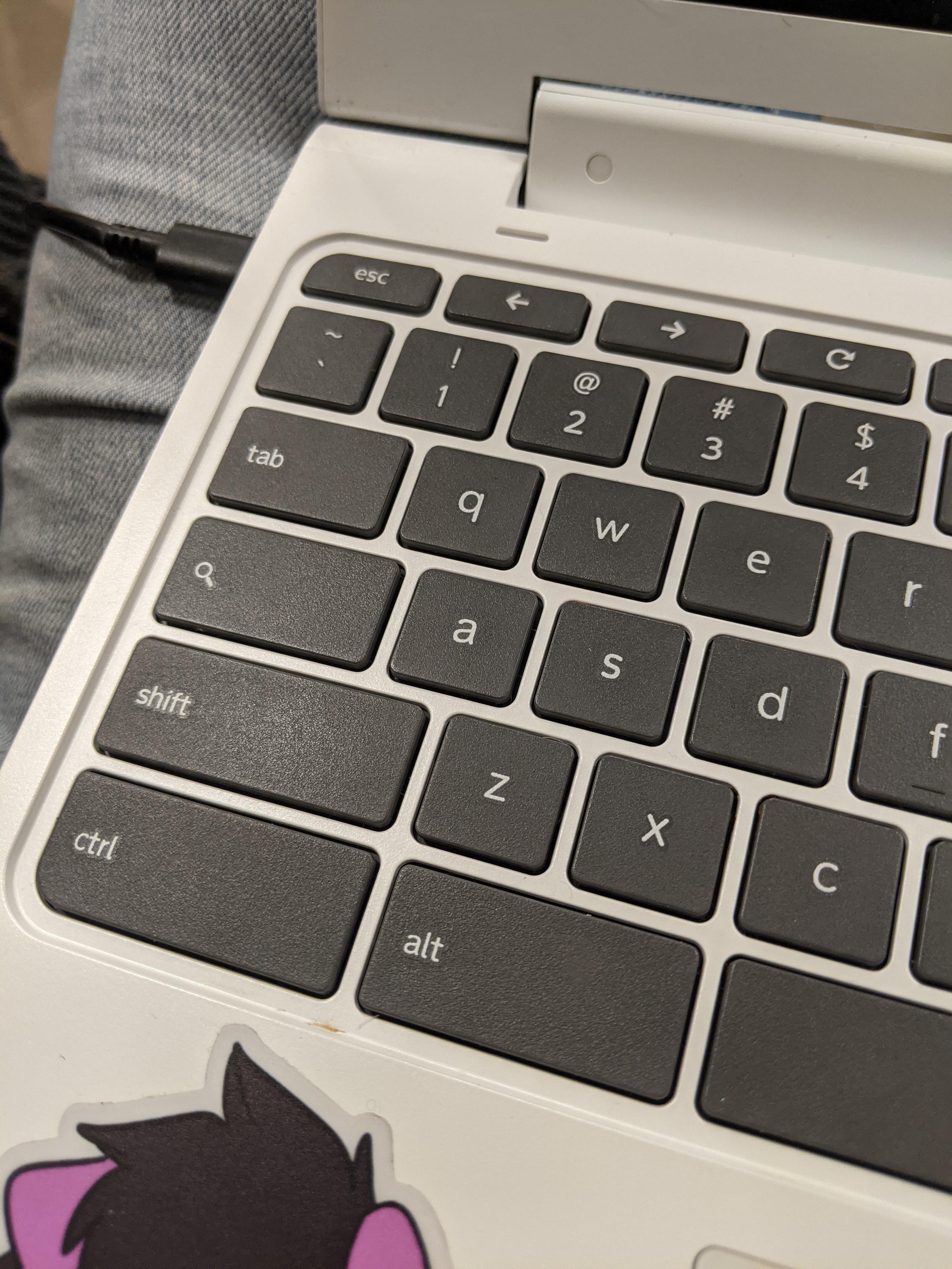 Cap lock is replaced with this useless key on my Chromebook... | Scrolller