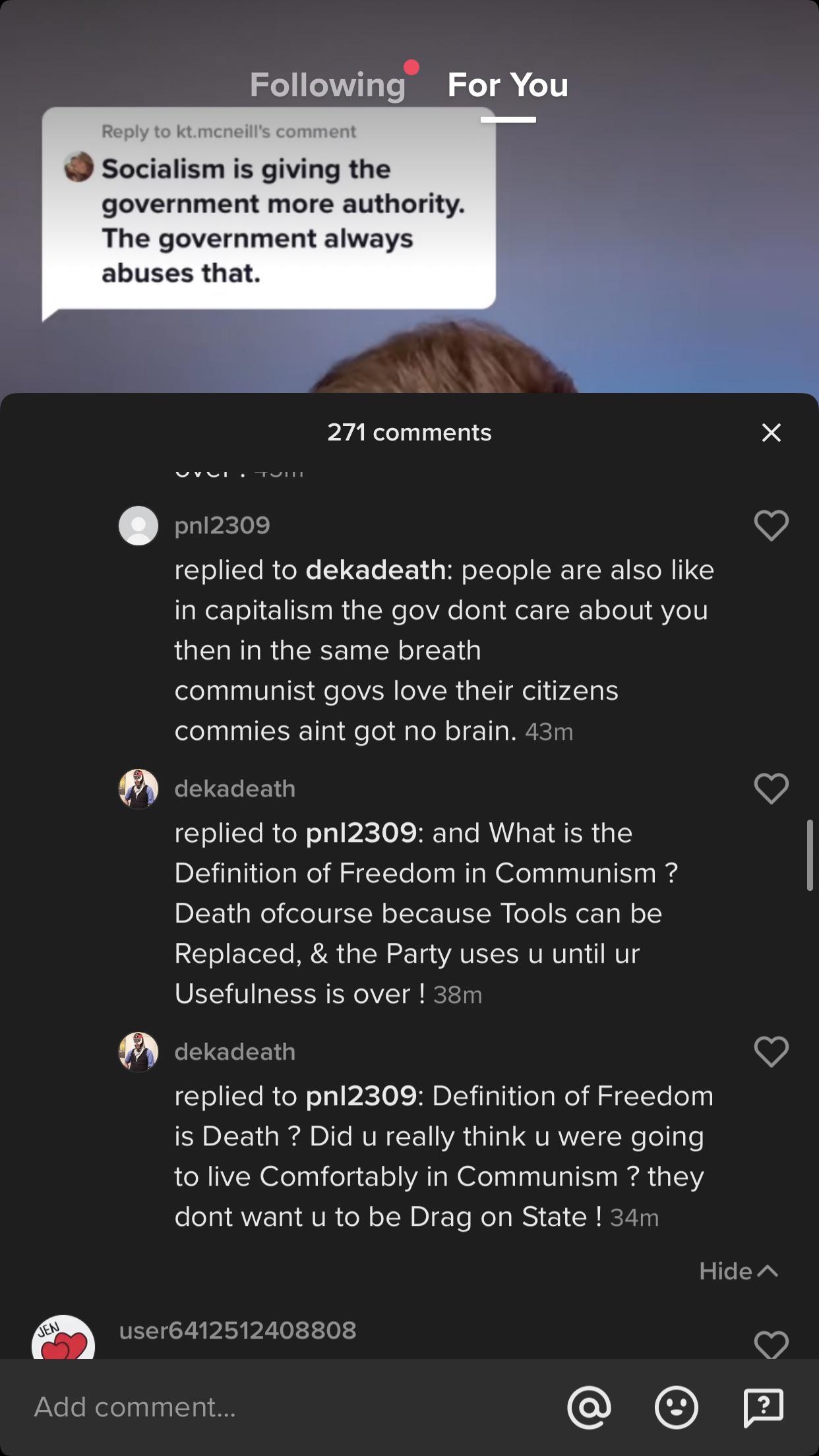 CaPiTaLiSt GoVeRnMeNt AnD cOmMuNiSt GoVeRnMeNt ArE tHe SaMe and commies have no brain | Scrolller