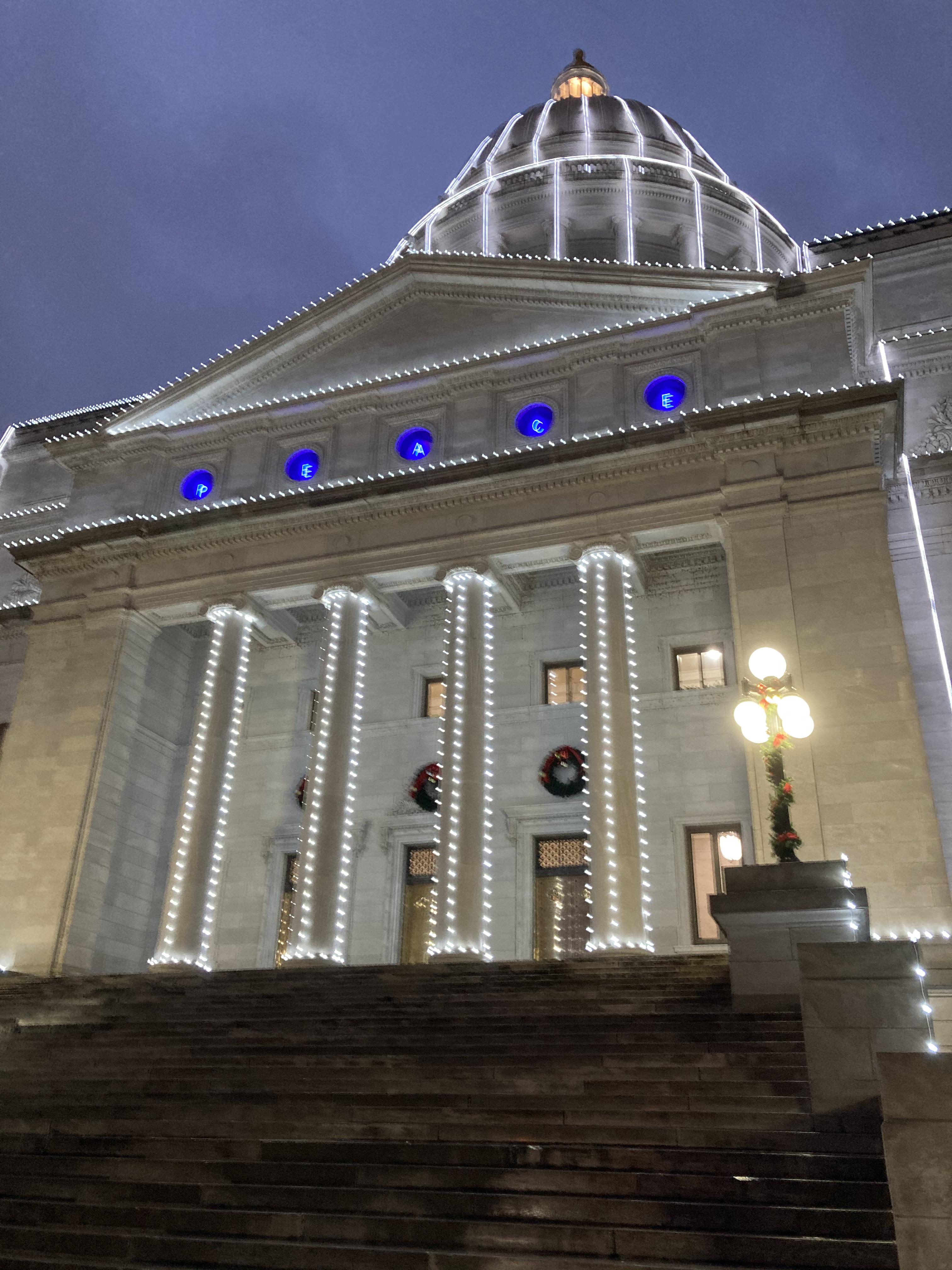 Capitol was beautifully decorated inside and out. | Scrolller