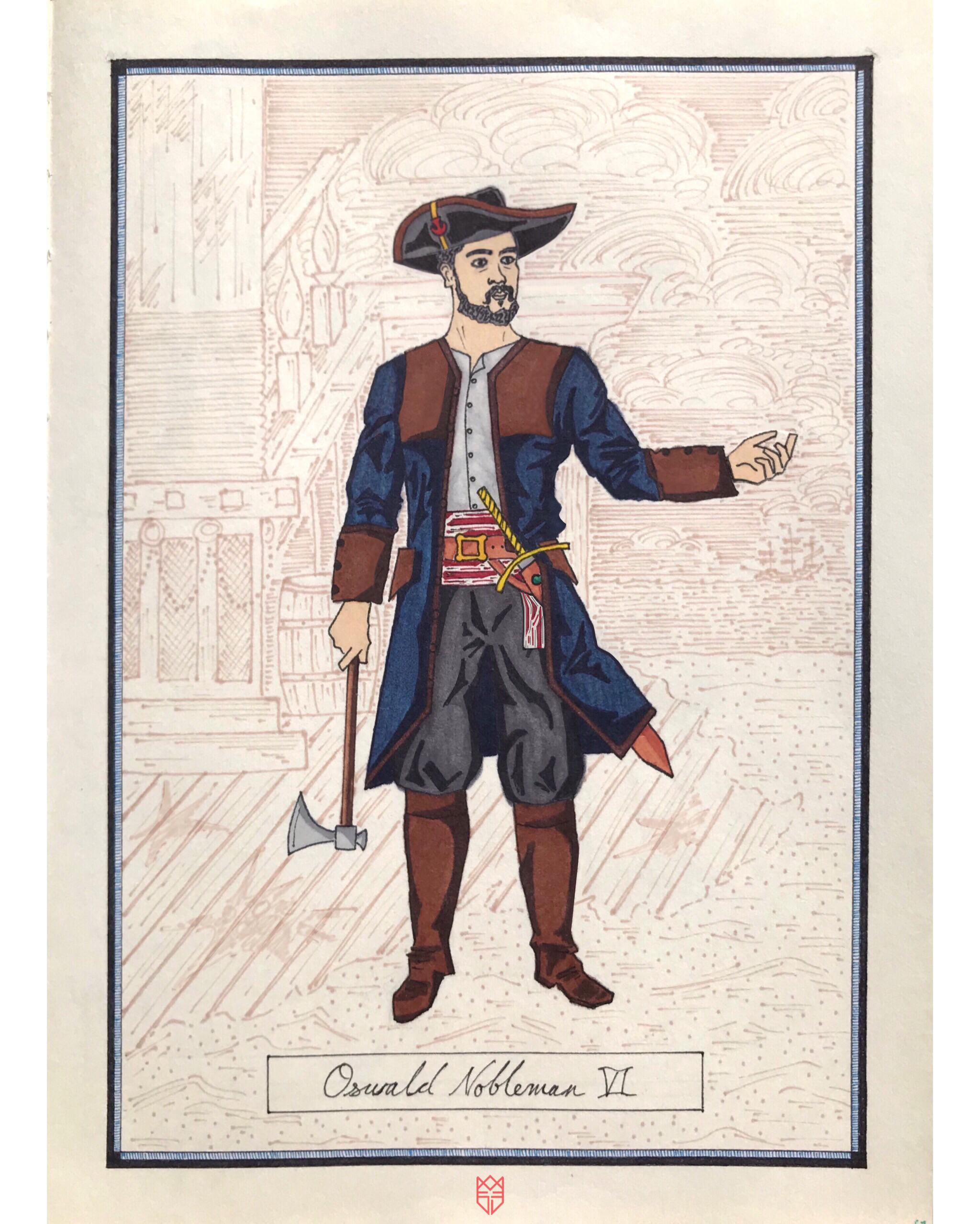 Capt. Oswald Nobleman VI, by me | Scrolller