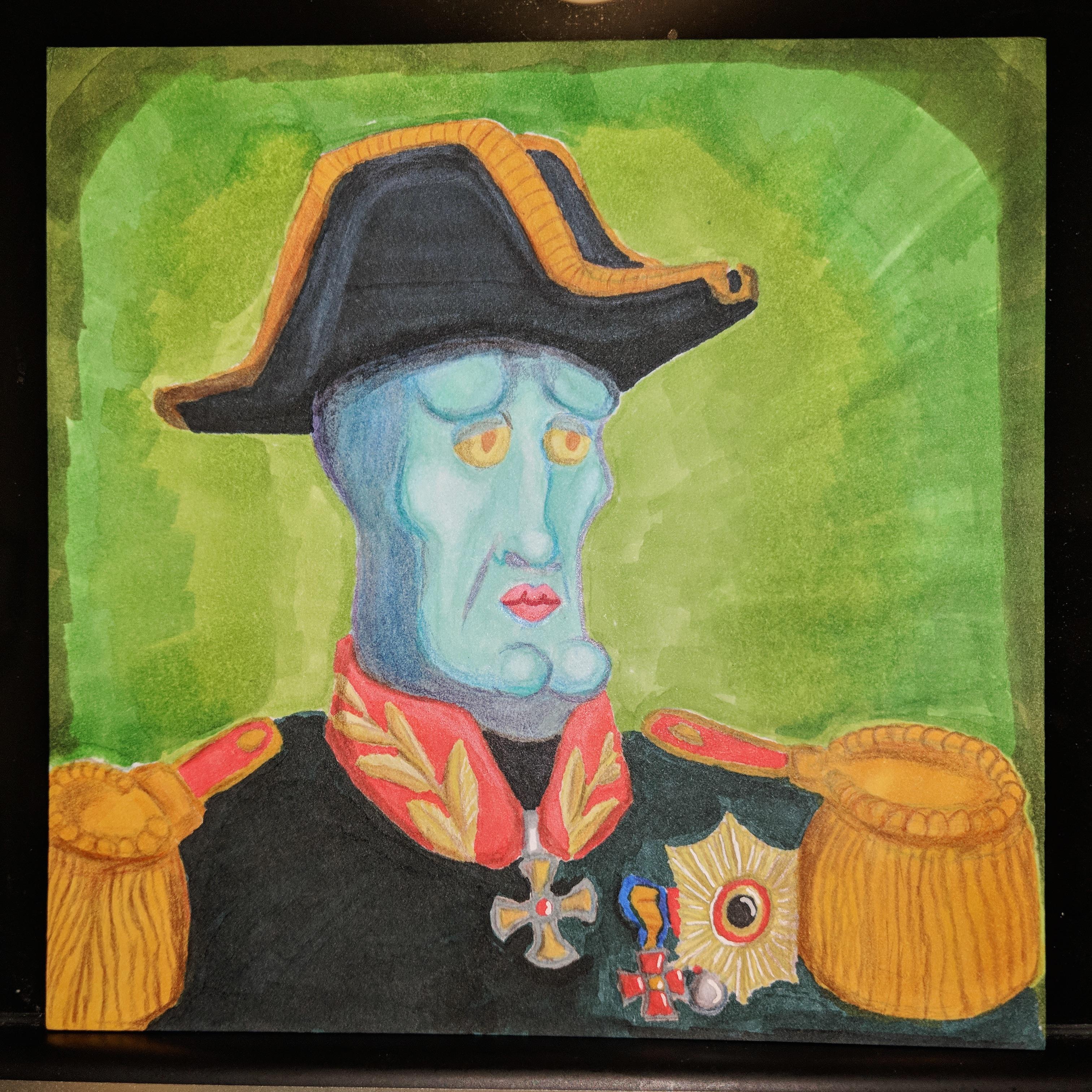 Captain Handsome Squidward by Me | Scrolller