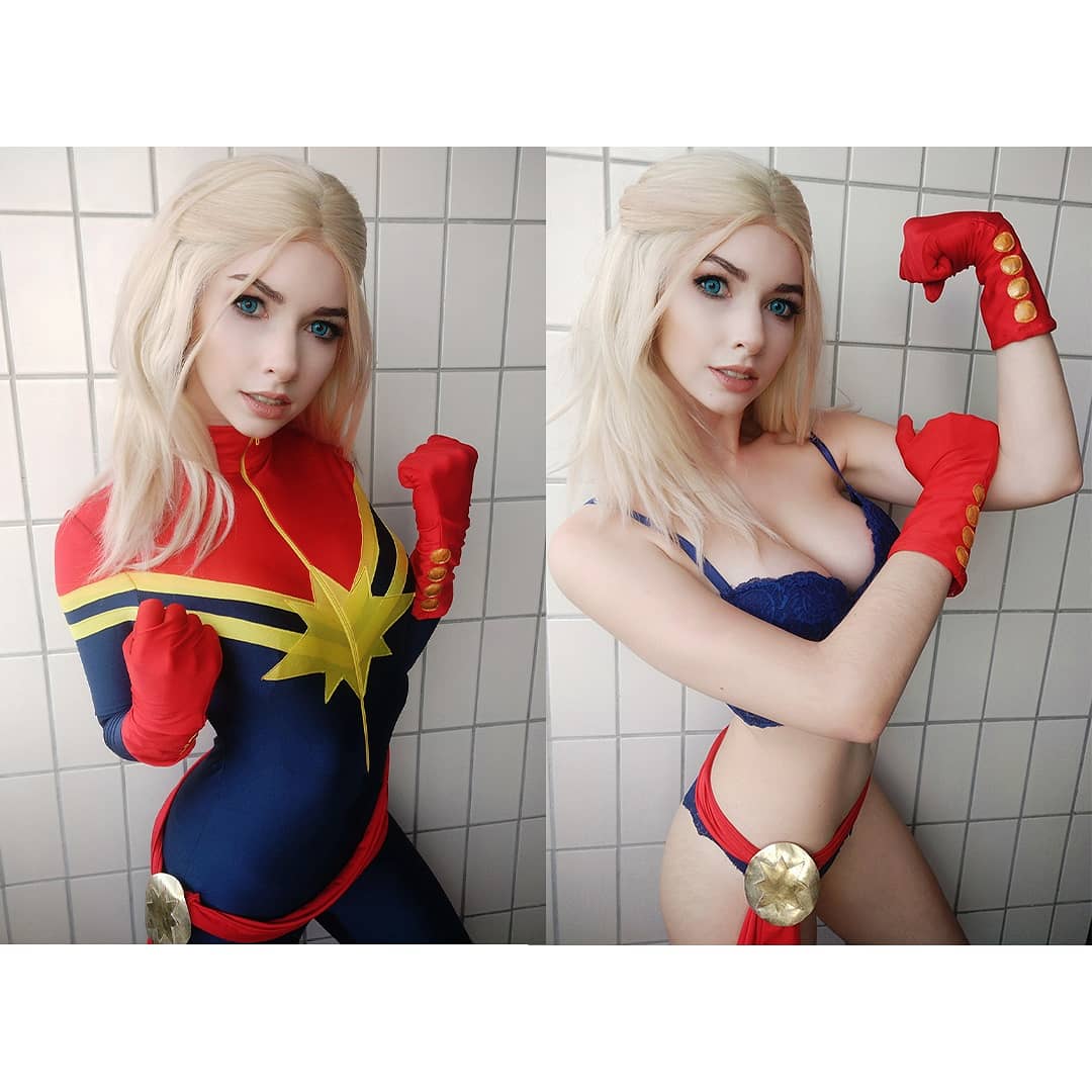 Captain marvel by clara.cosplayer | Scrolller
