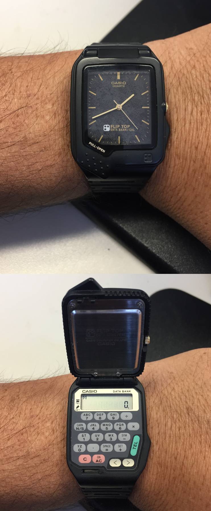 Casio FlipTop Databank FTP-30 Vintage 90's | Scrolller