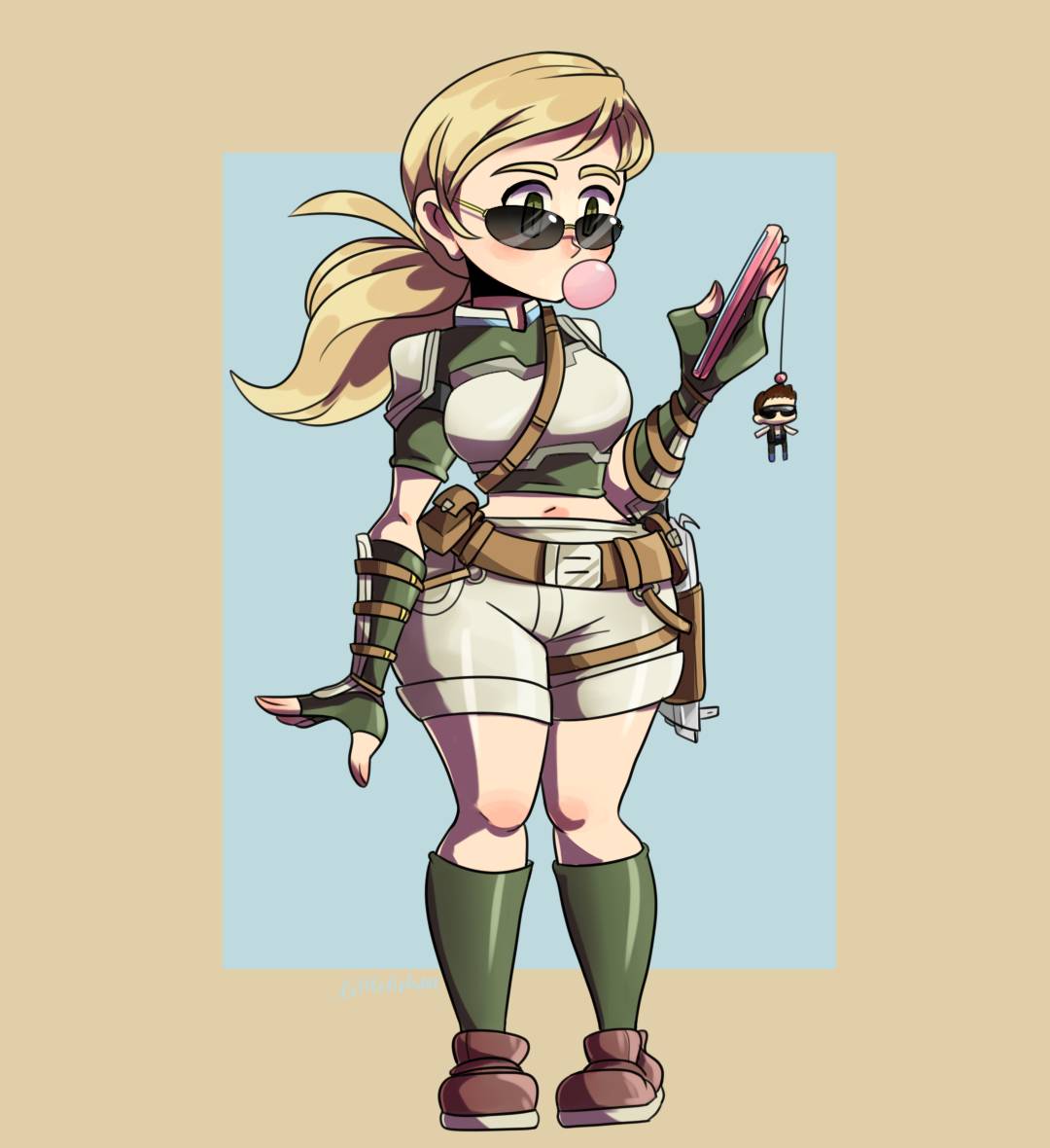 Cassie Cage in Skullgirls' artstyle | Scrolller