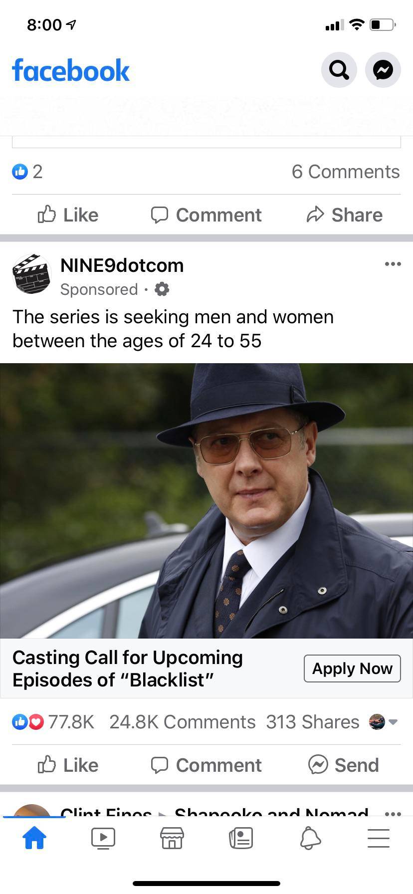 Casting call | Scrolller