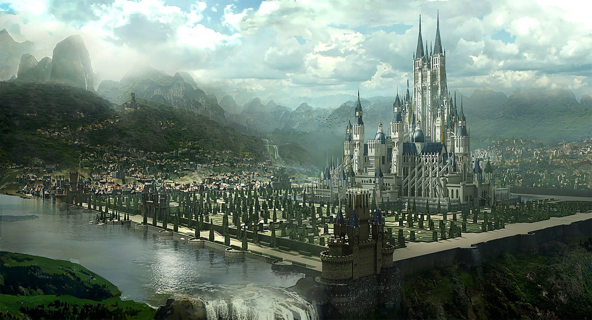 Castle for Maleficent by Emmanuel Shiu | Scrolller