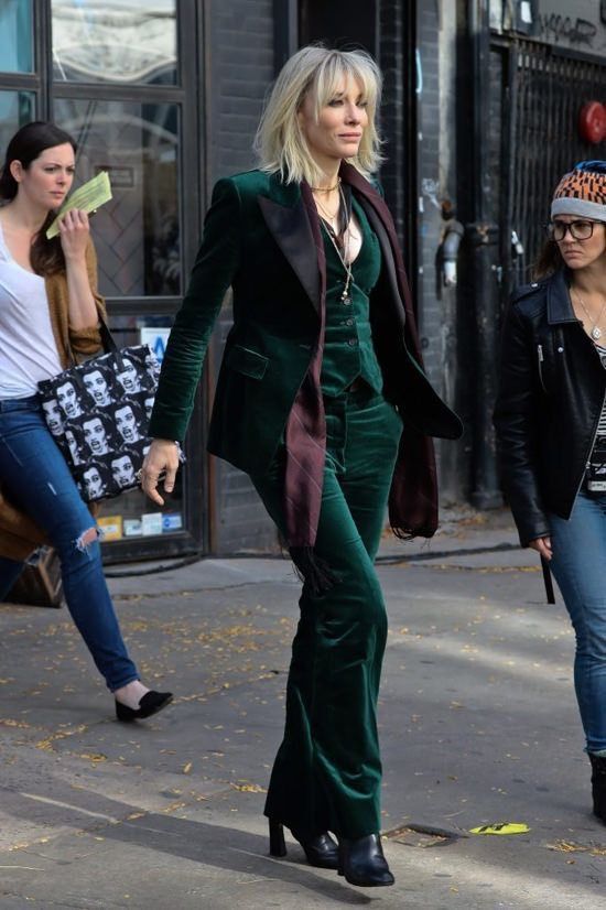 Cate Blanchett/Lou Miller on the set of Ocean's 8. | Scrolller
