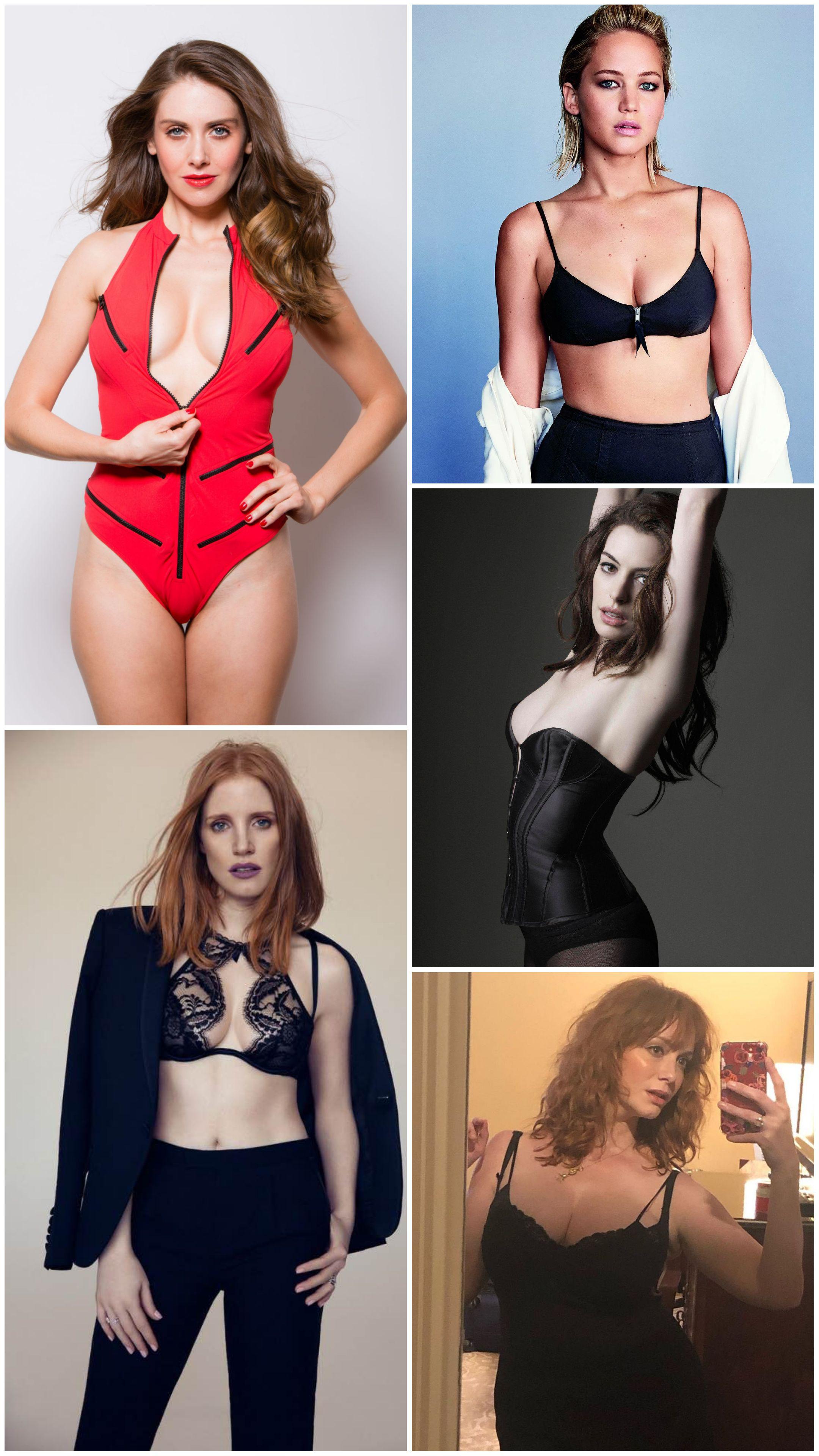 [KIK: celebrityfapaddict] Catfish me as Alison Brie, Jennifer Lawrence, Jessica Chastain, Anne ...