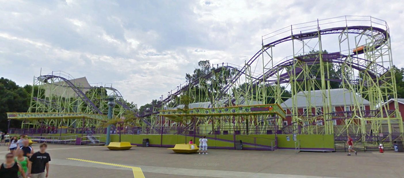 cedar point's streetview hasn't been updated in a LONG time | Scrolller