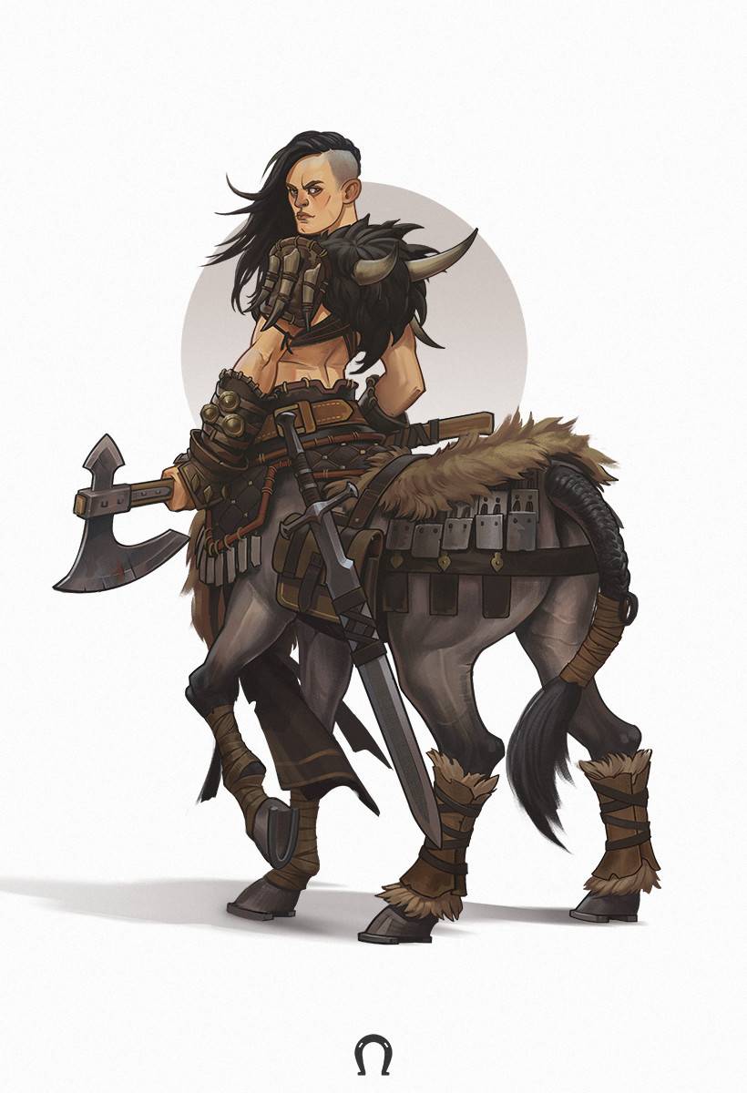 Centaur by Alexander Shatohin | Scrolller
