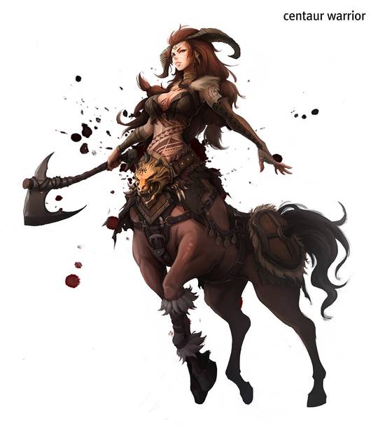 Centaur warrior by daehyun lee | Scrolller