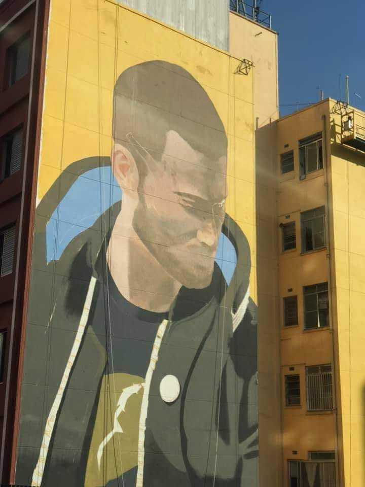 Center of Sao Paulo, Brazil. This is the first time I'm seeing something like this related to ...