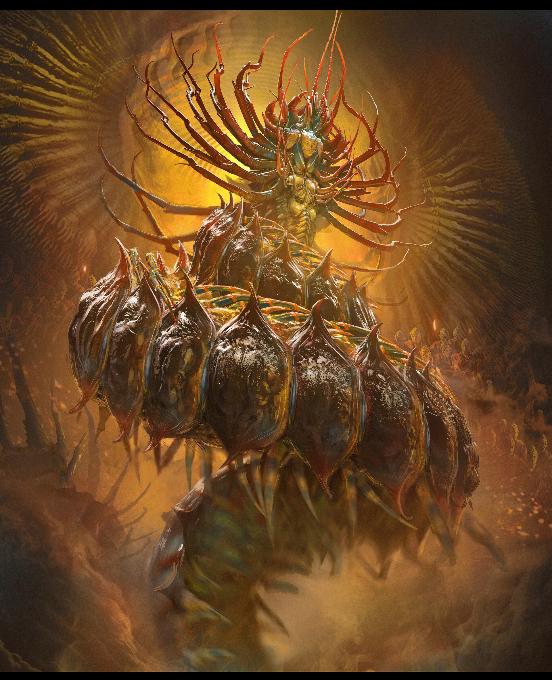 Centipede God, by Yangyang Sui | Scrolller