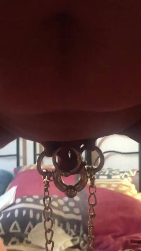 Chained pussy closeup | Scrolller