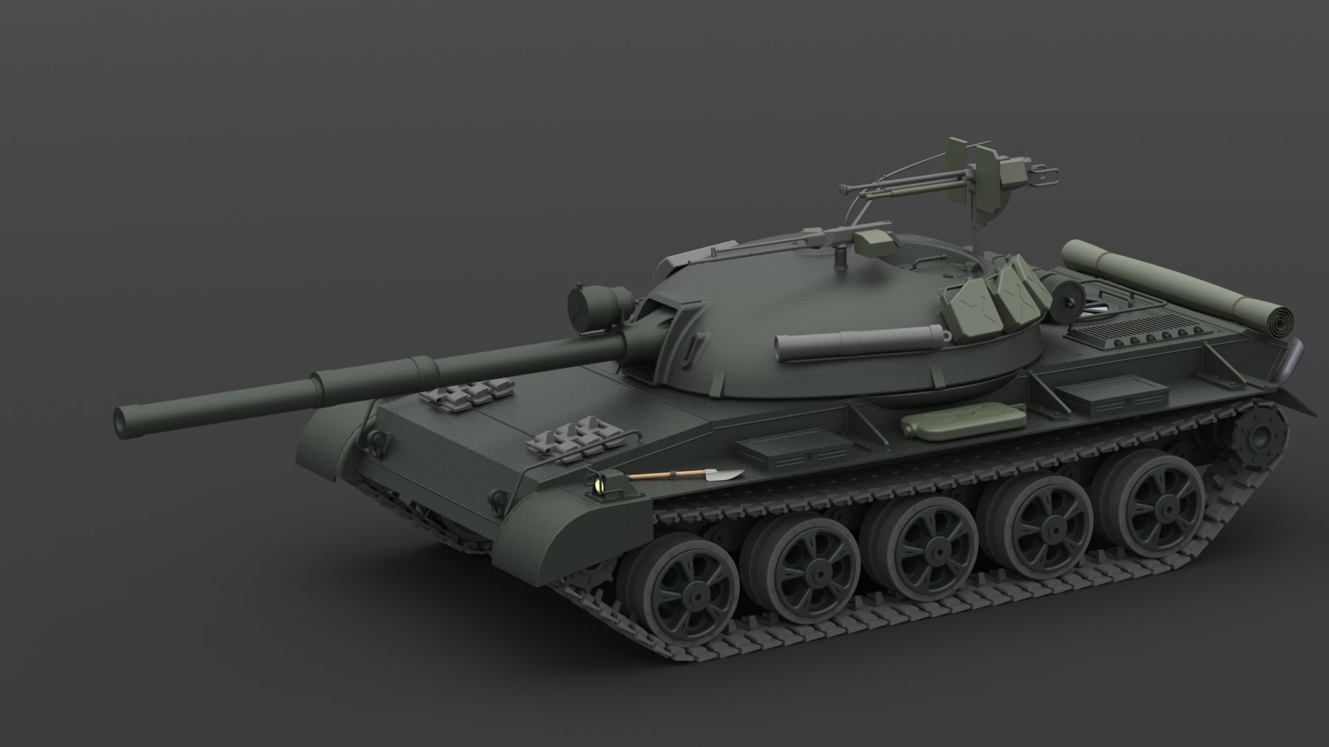 Challenger D Medium Tank Scrolller