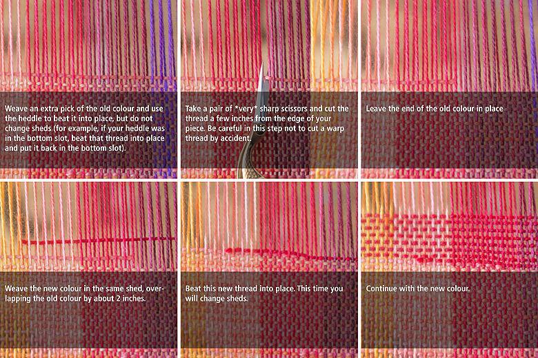 Changing Weft Colors | Scrolller