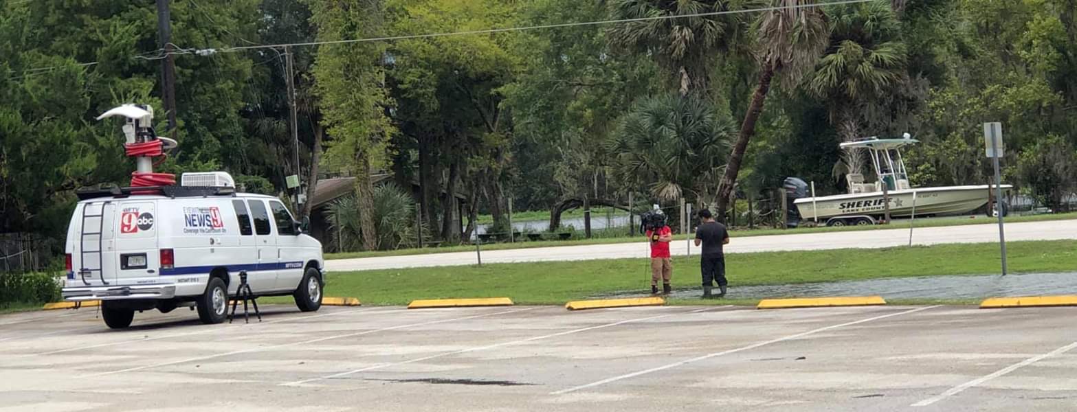 Channel 9 covering extreme flooding by hurricane Dorian in Orlando | Scrolller