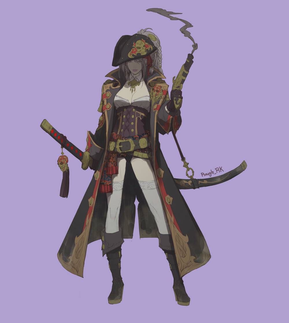 Character Concept Sketch by Heewon Kang. | Scrolller