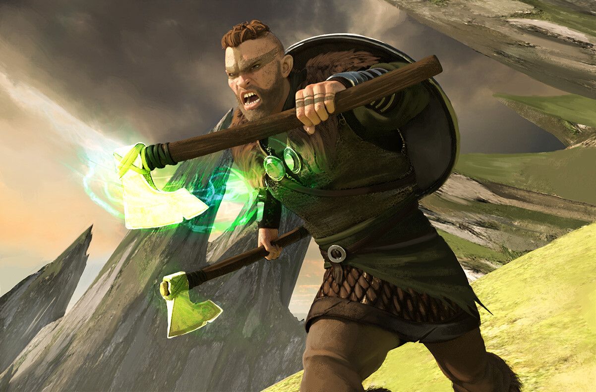 Charge Axe by Sam Kanios | Scrolller