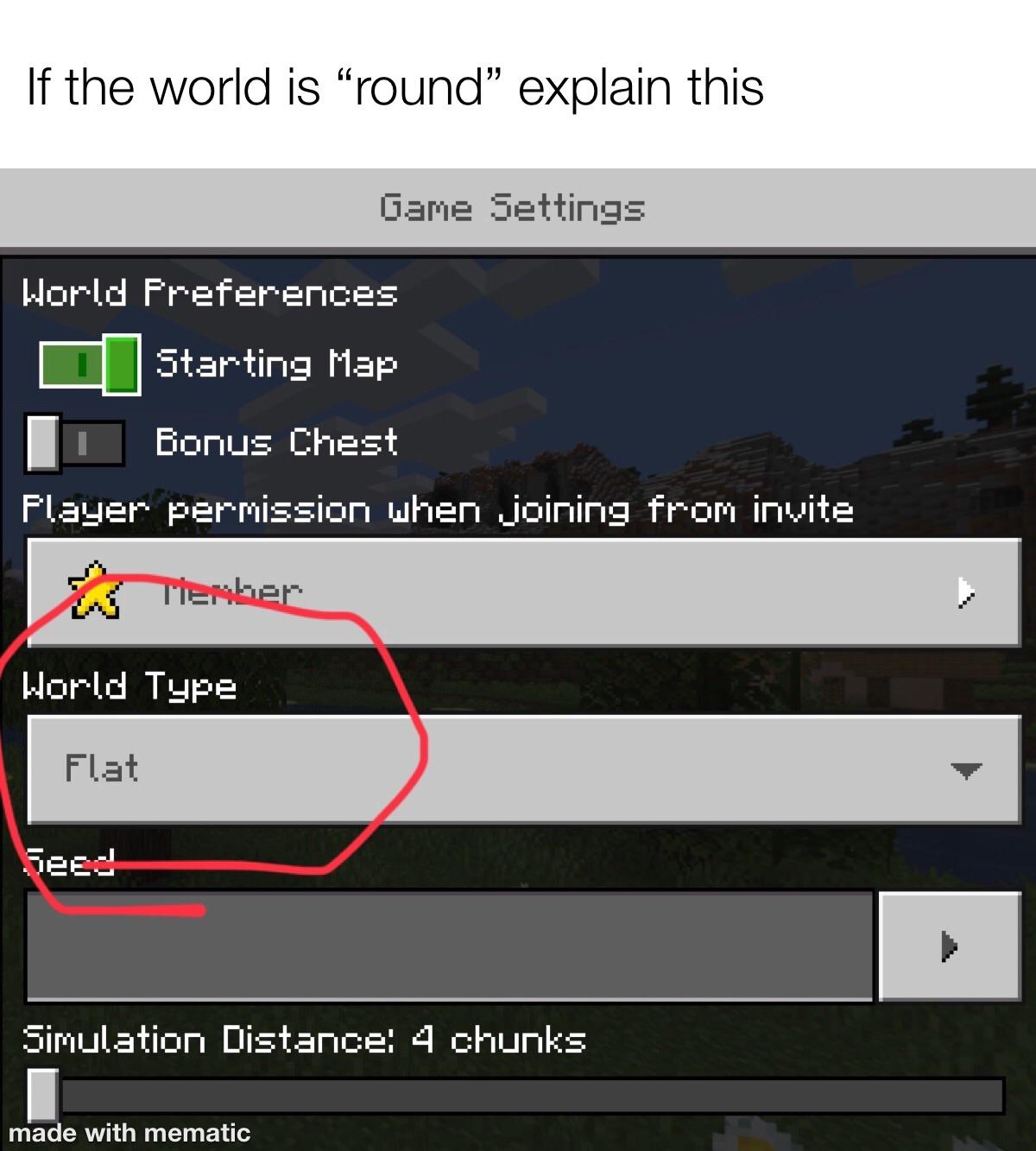 Checkmate Globe-earthers | Scrolller