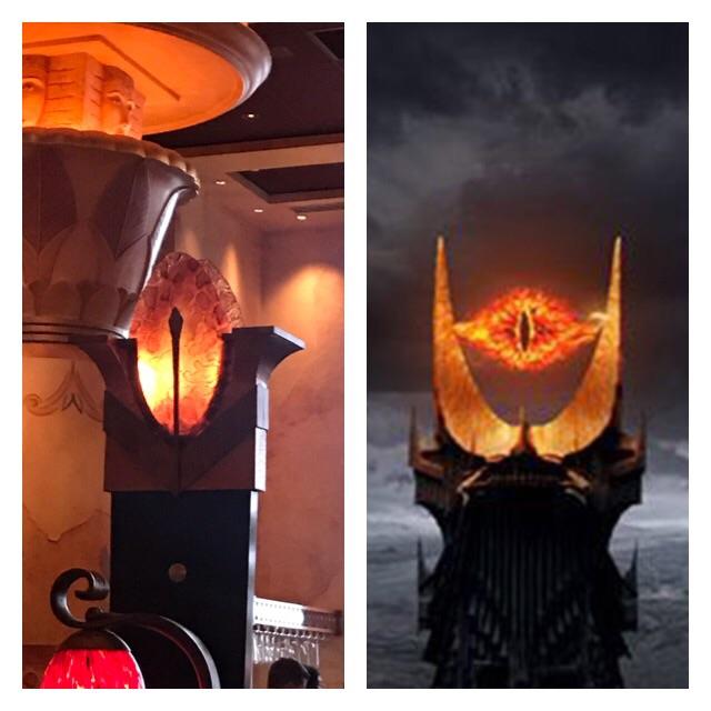 Cheesecake Factory looking like the eye of Sauron | Scrolller