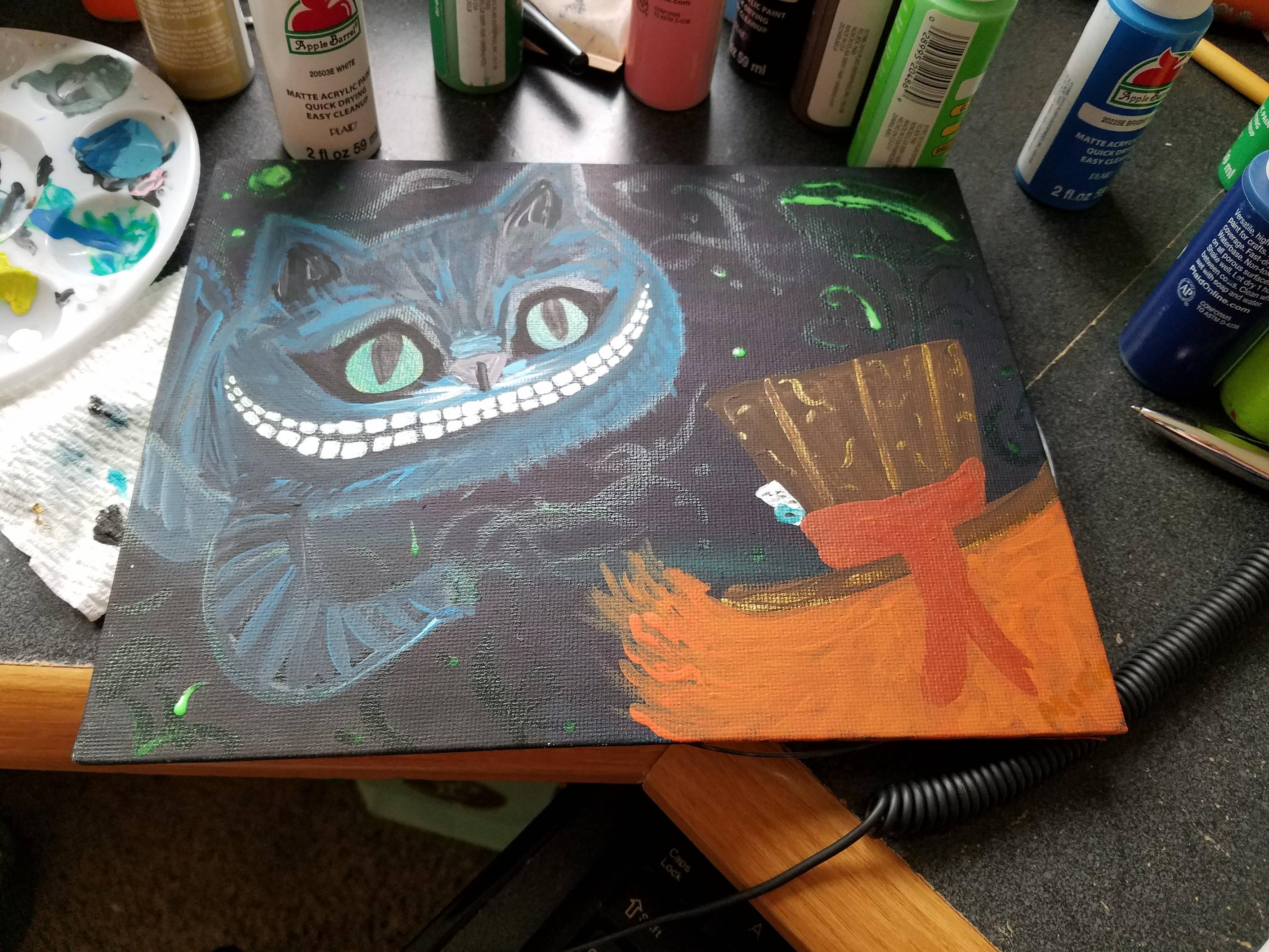 Cheshire Cat and Mad Hatter | Scrolller