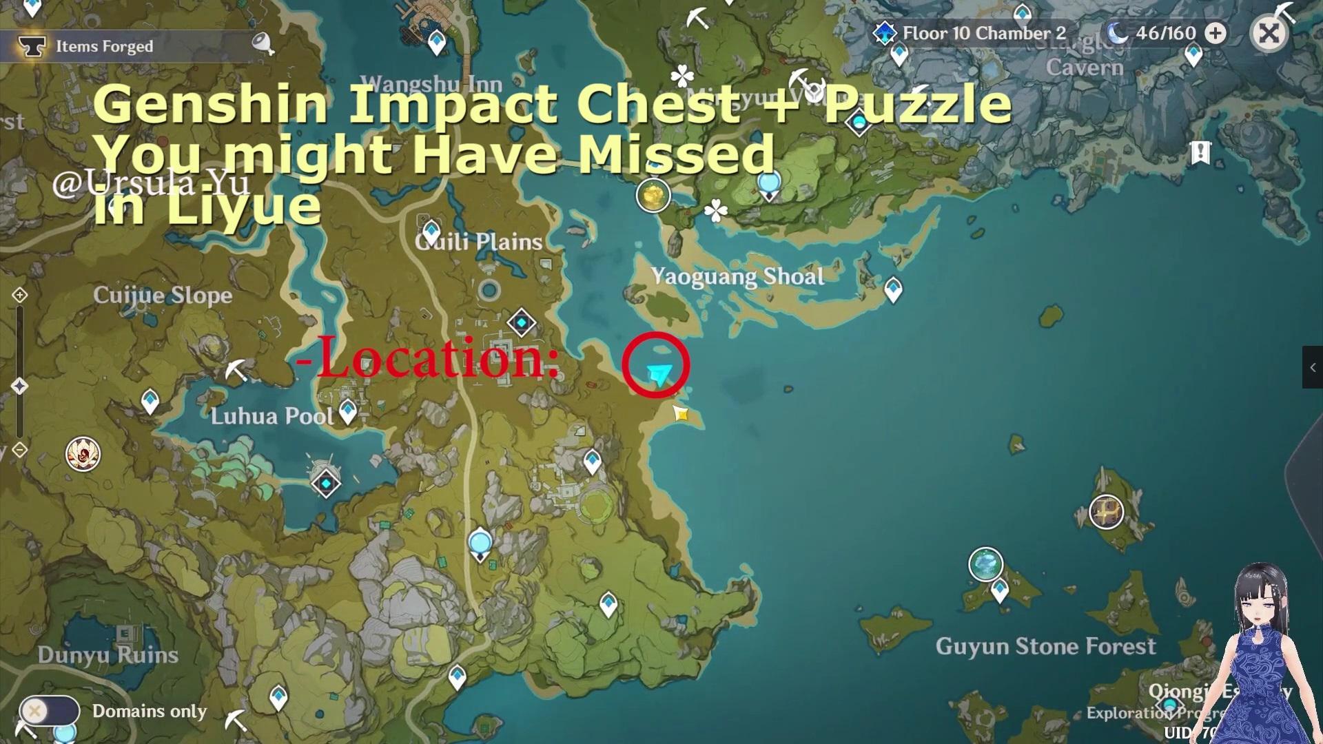 Chest and Puzzle You might Have Missed in Liyue Part 3 | Underthe water Yangguan Shao| Video ...