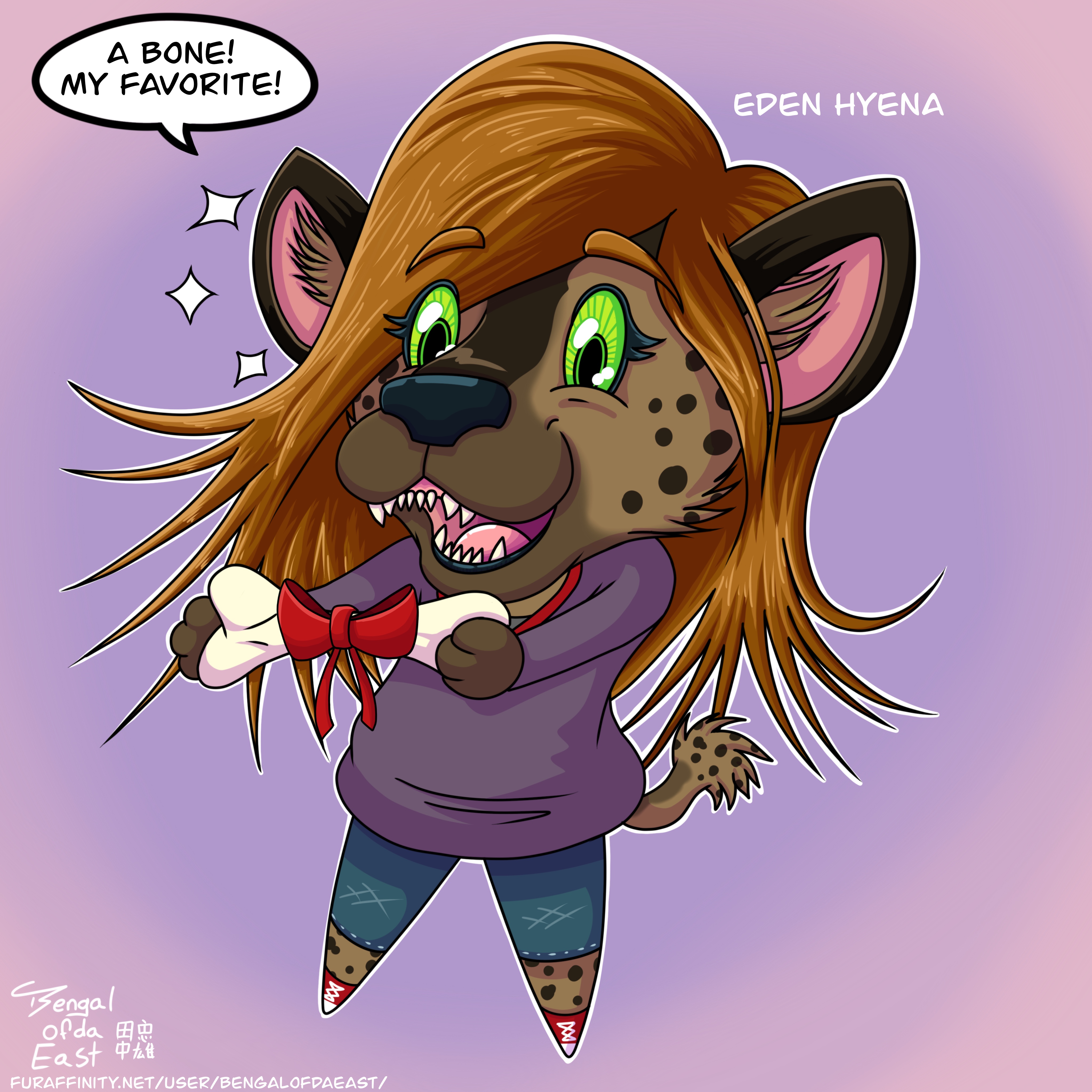 Chibi Eden Hyena | Scrolller